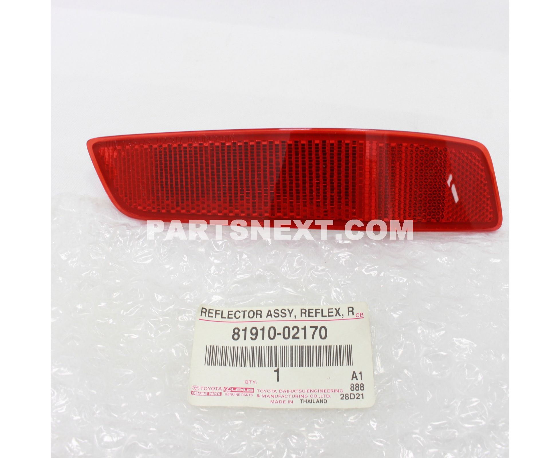 Toyota :: 81910-02170 REFLECTOR ASSY, REFLEX, RH