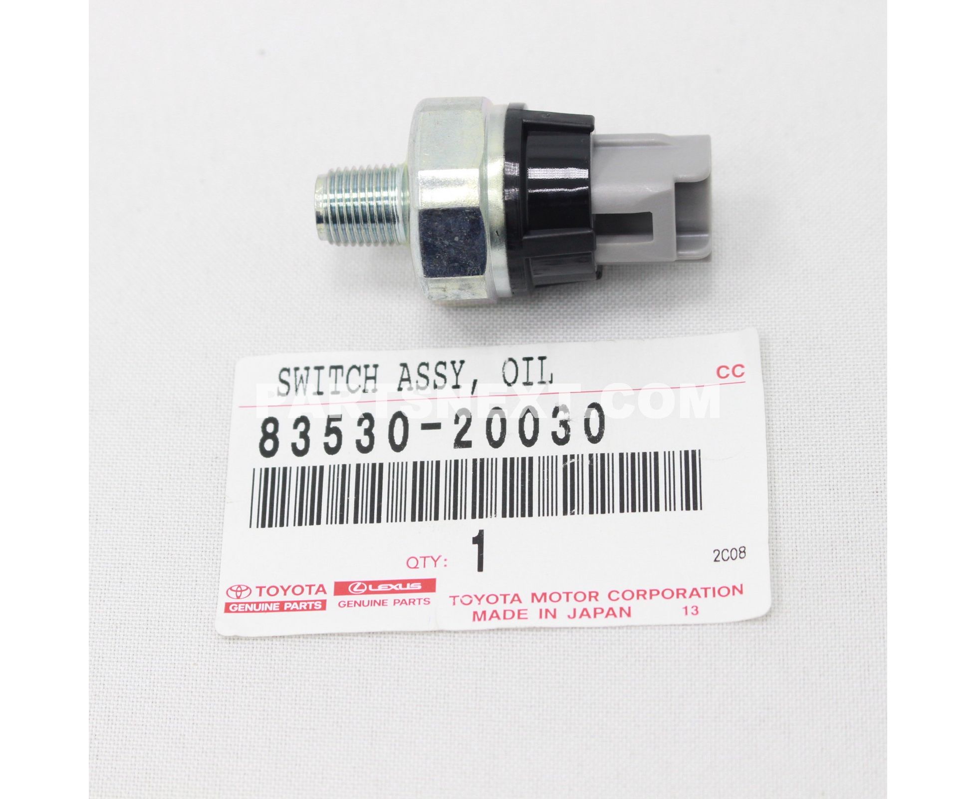 Toyota :: 83530-20030 SWITCH ASSY, OIL PRESSURE