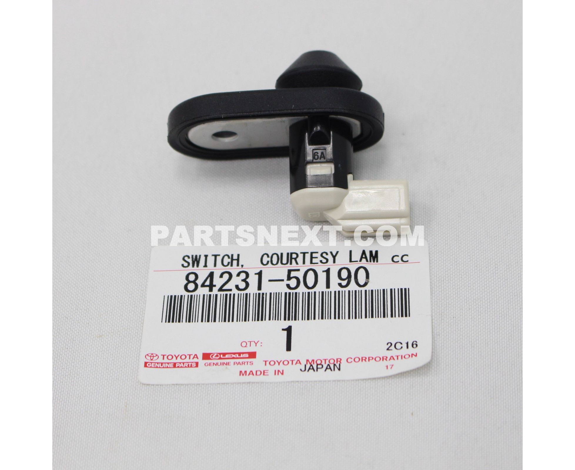 Toyota :: 84231-50190 SWITCH ASSY, COURTESY LAMP (FOR FRONT DOOR)