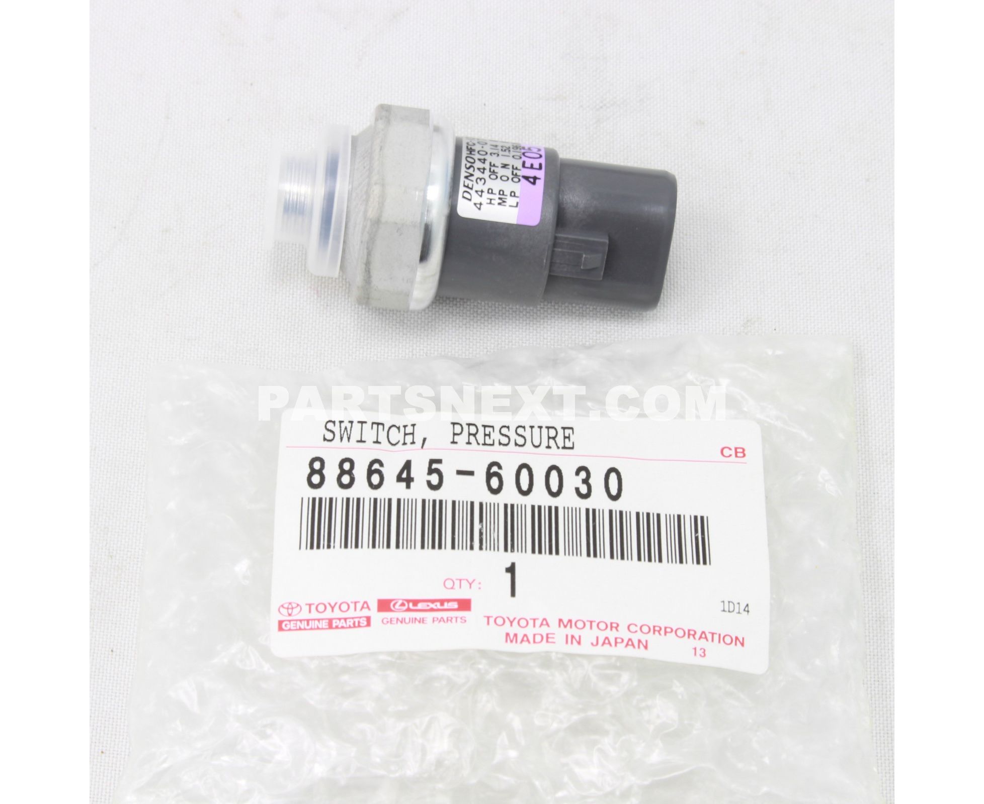 Toyota :: 88645-60030 SENSOR, AIRCONDITIONER PRESSURE