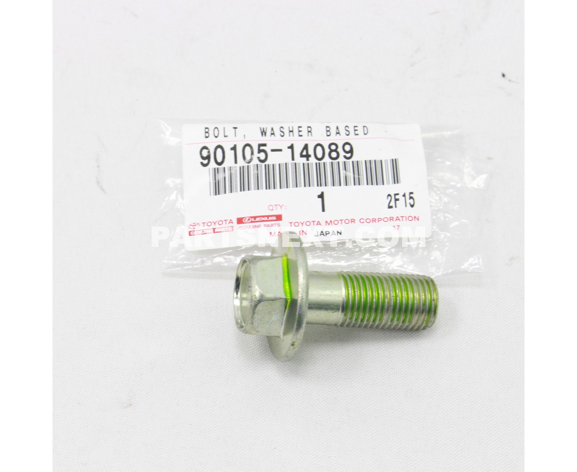 Toyota :: 90105-14089 BOLT(FOR CRANKSHAFT PULLEY SET)