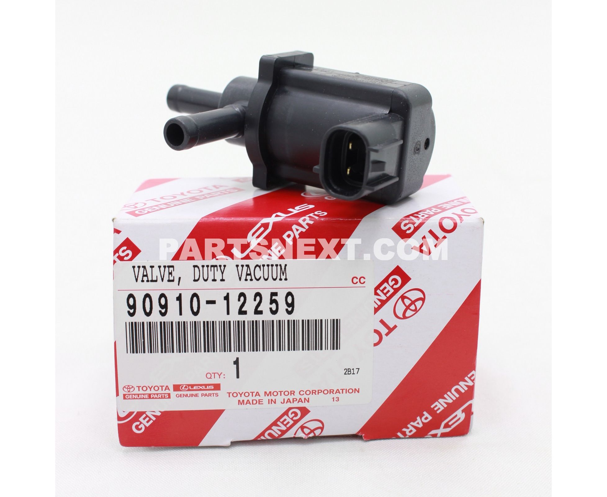 Toyota :: 90910-12259 VALVE, DUTY VACUUM SWITCHING