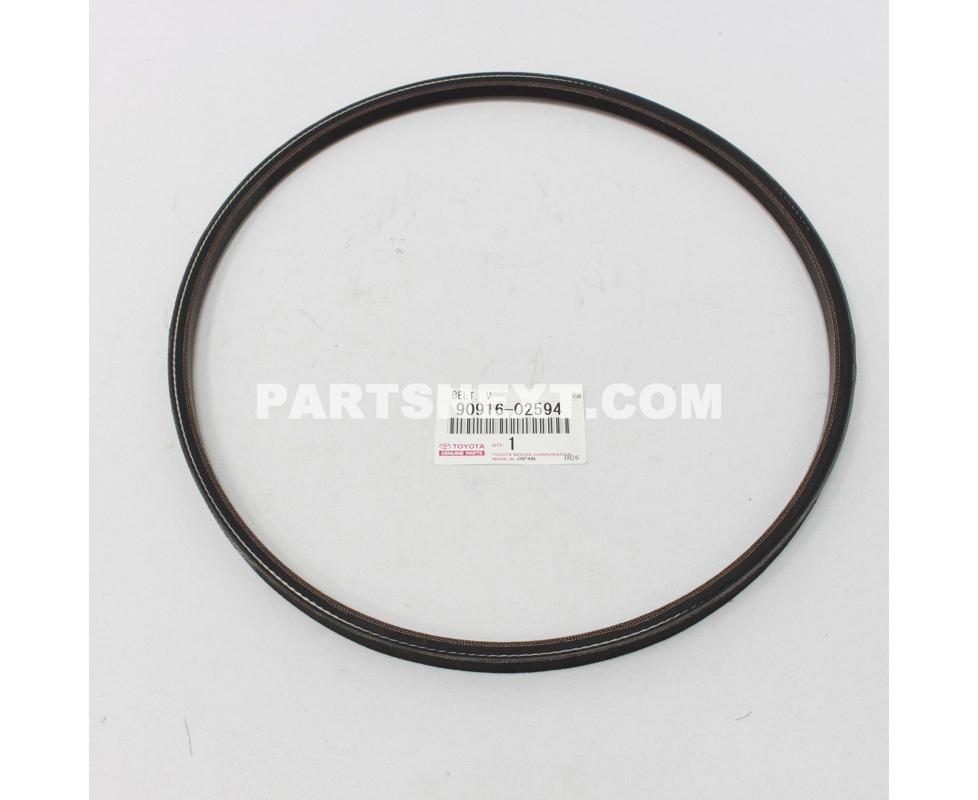 Toyota :: 90916-02594 BELT, V (COOLER COMPRESSOR TO CRANKSHAFT PULLEY ...