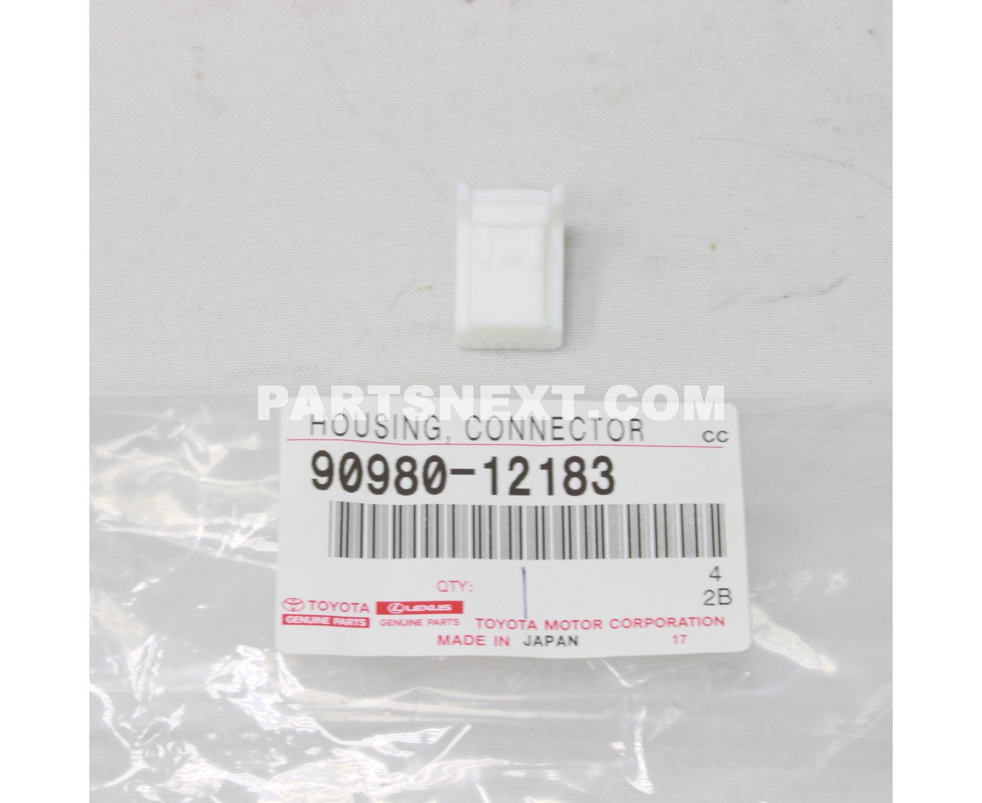 Toyota :: 90980-12183 HOUSING, CONNECTOR