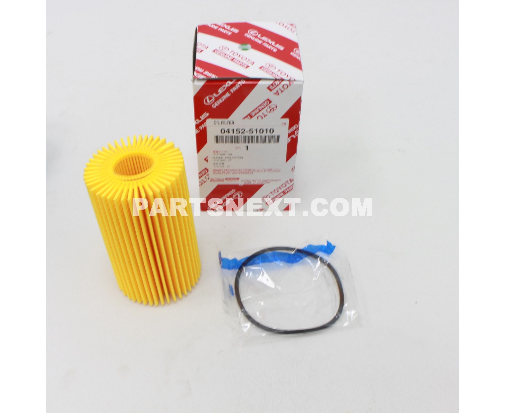 Toyota :: 04152-51010 ELEMENT KIT, OIL FILTER