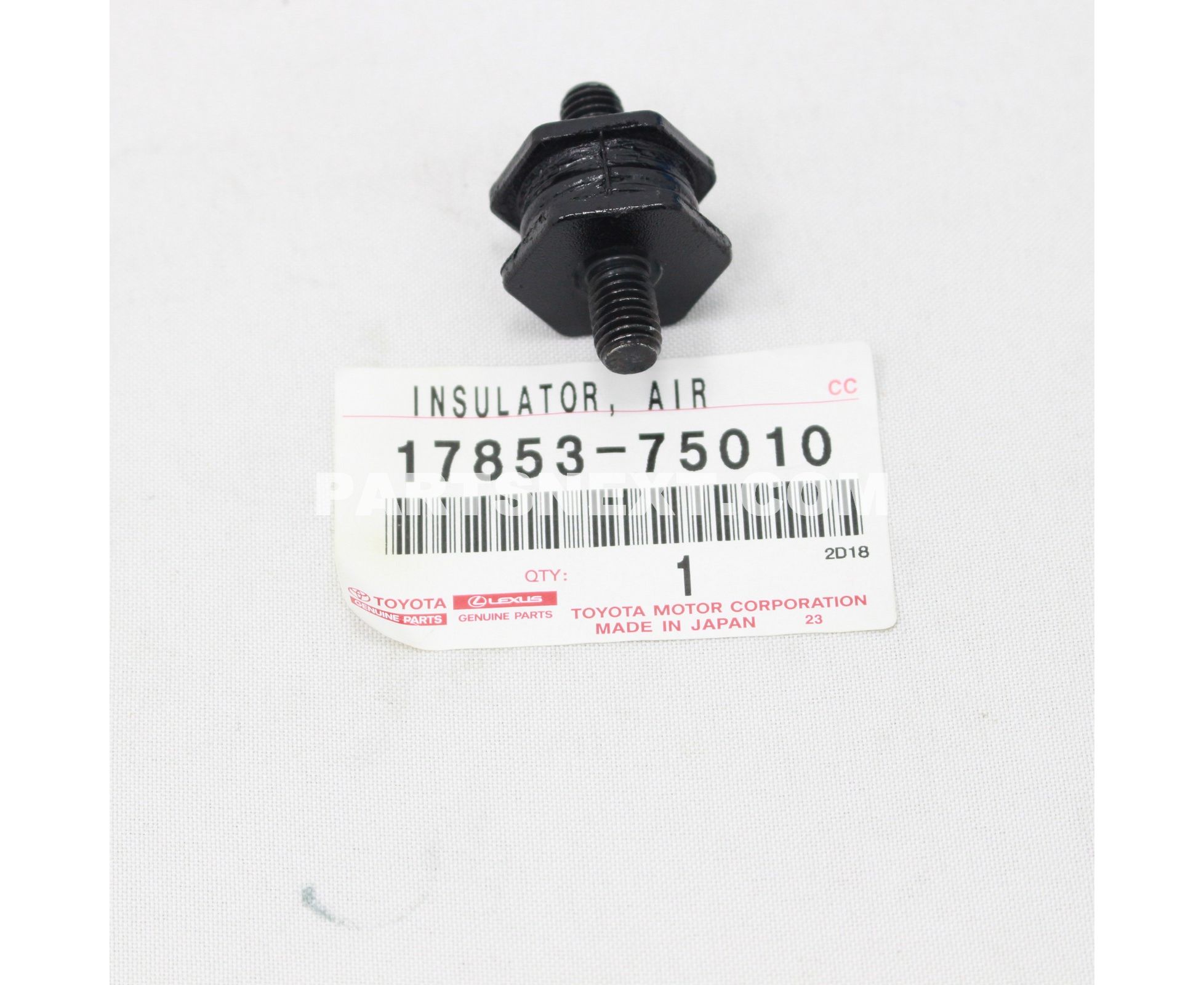 Toyota :: 17853-75010 INSULATOR, AIR CLEANER BRACKET
