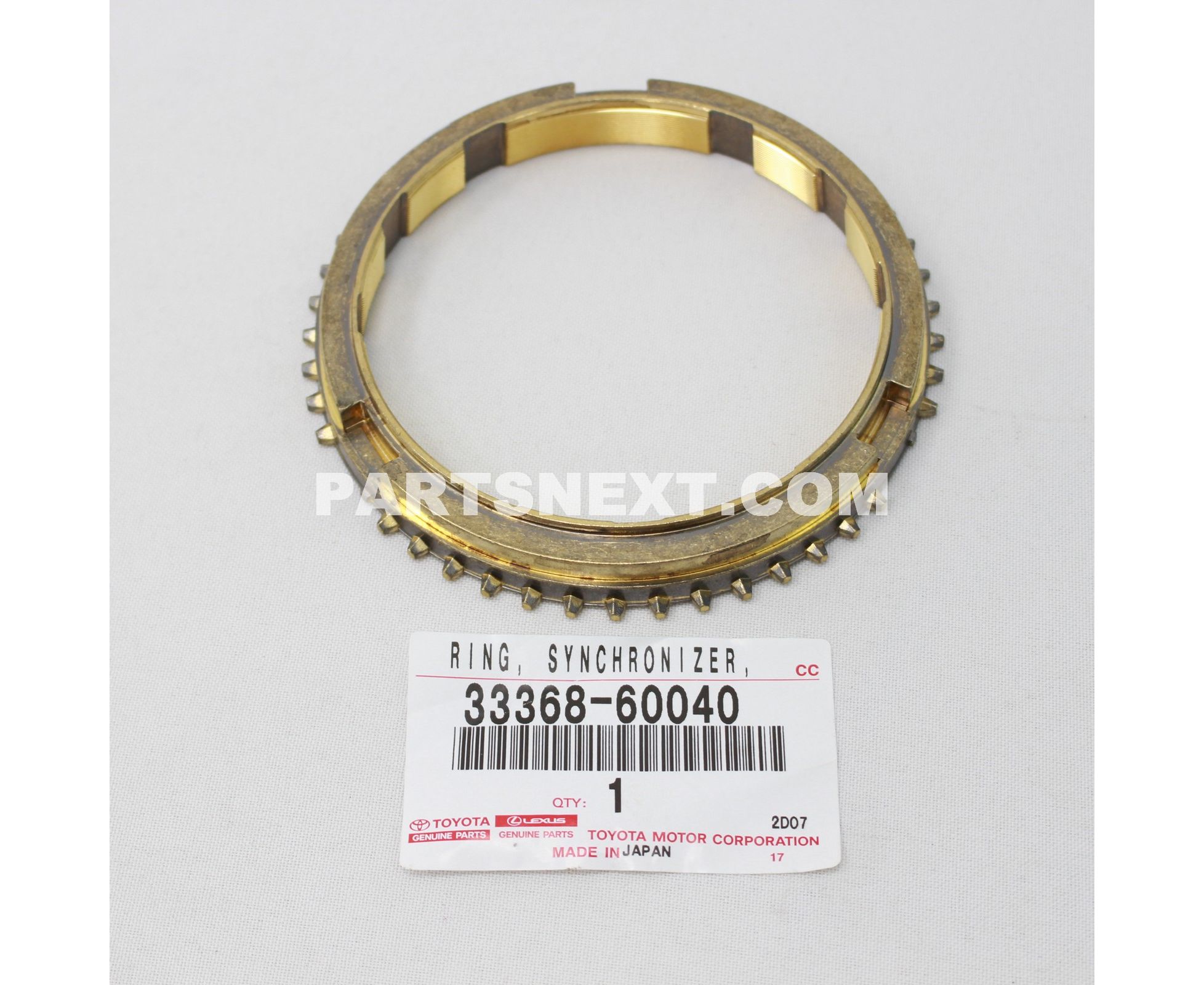 Toyota :: 33368-60040 RING, SYNCHRONIZER, NO.2