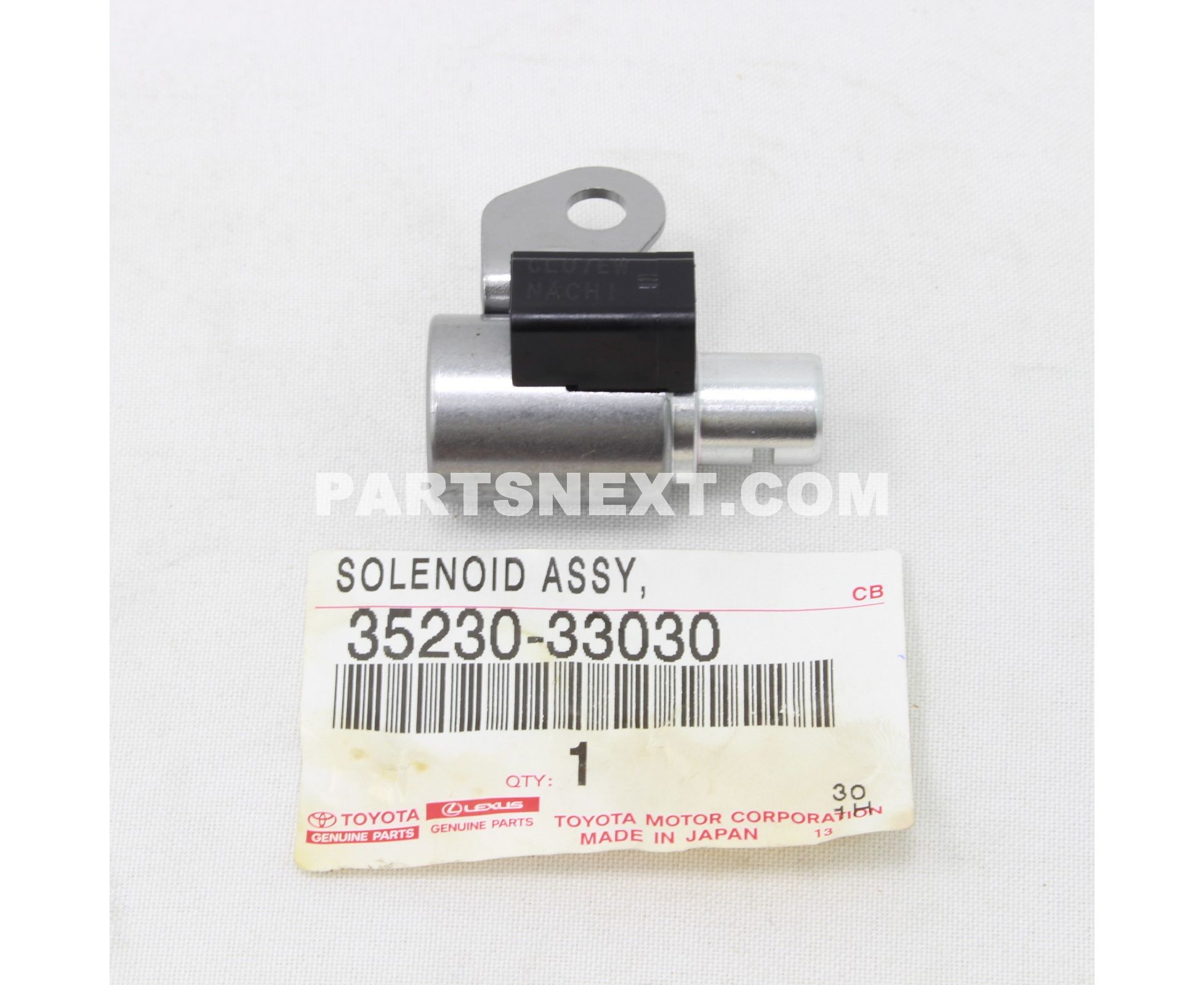 Toyota :: 35230-33030 SOLENOID ASSY, TRANSMISSION 3WAY, NO.2