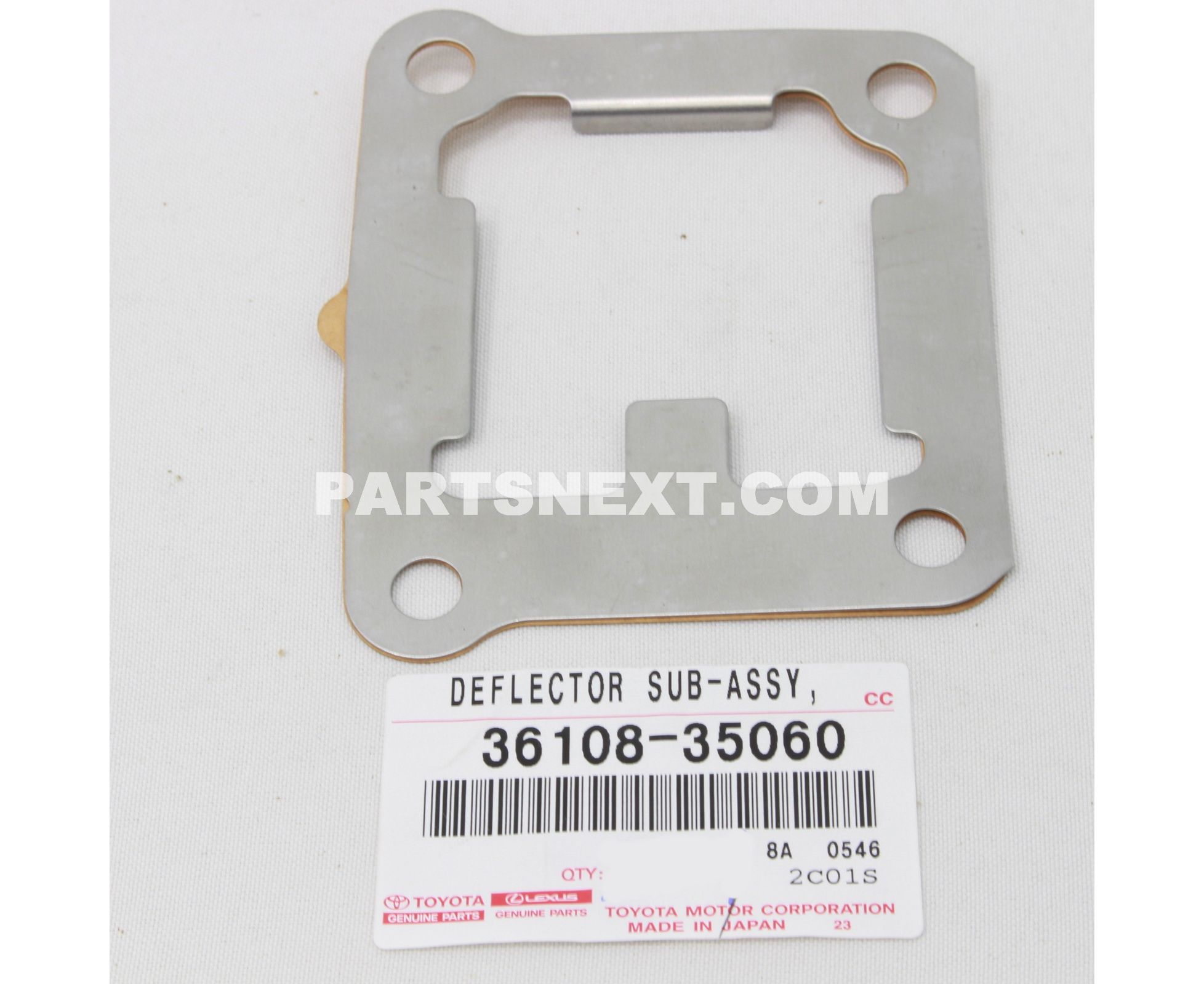 Toyota :: 36108-35060 DEFLECTOR SUB-ASSY, BREATHER OIL