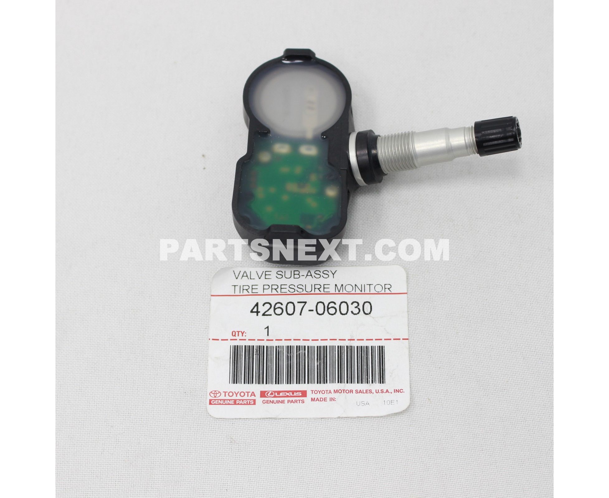 Toyota :: 42607-06030 VALVE SUB-ASSY, TIRE PRESSURE MONITOR