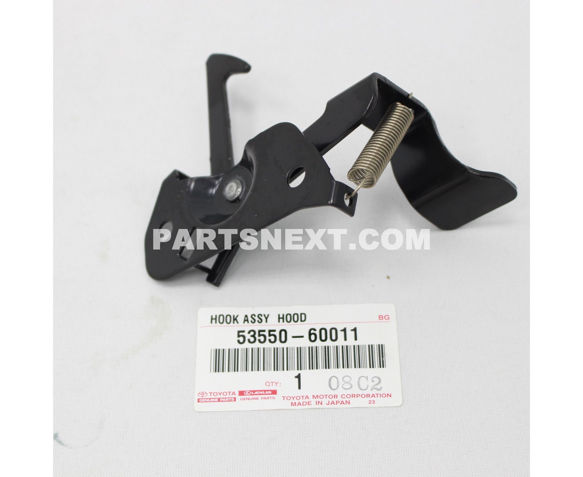Toyota :: 53550-60011 HOOK ASSY, HOOD AUXILIARY CATCH