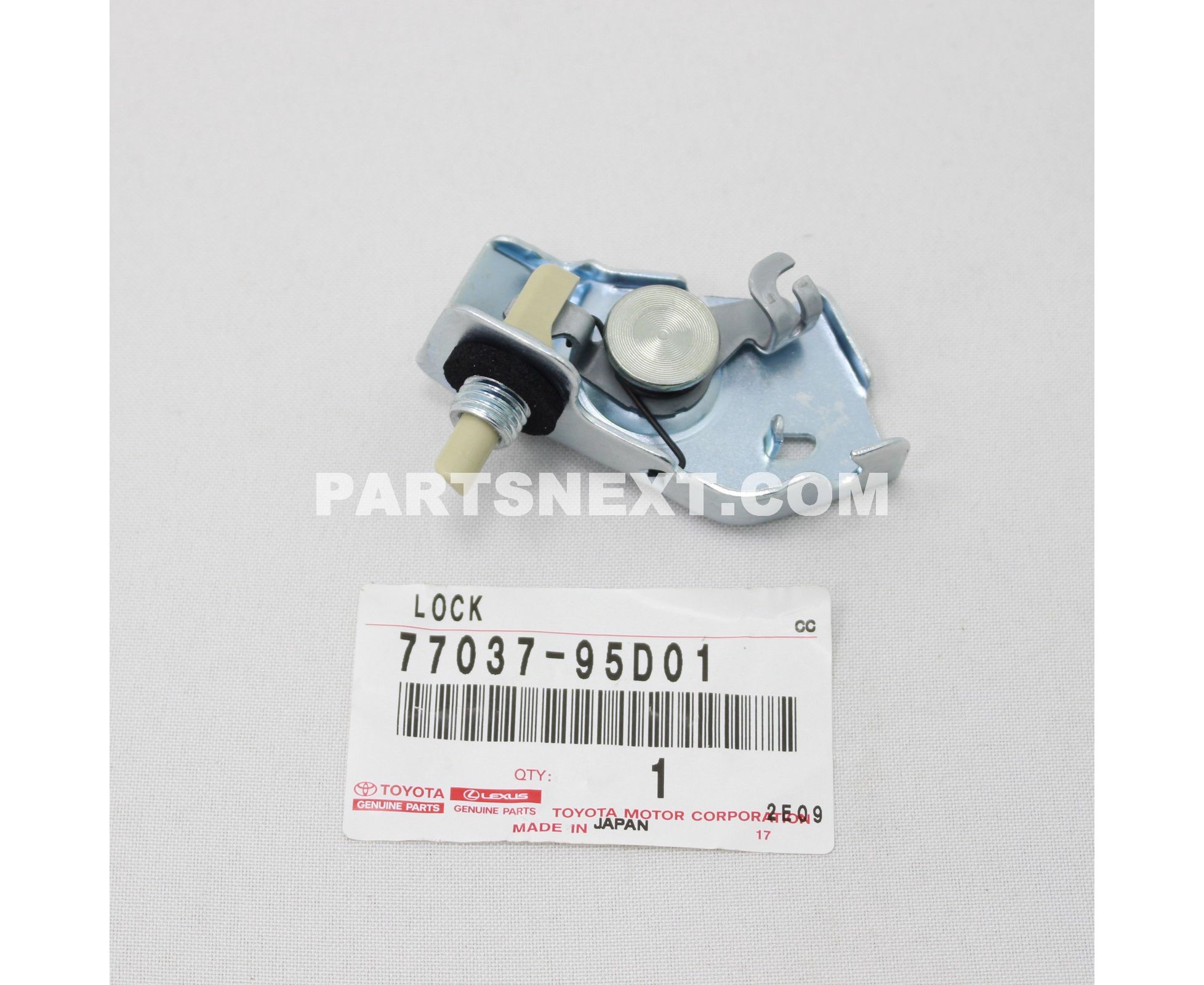 Toyota :: 77037-95D01 LOCK SUB-ASSY, FUEL FILLER OPENING LID