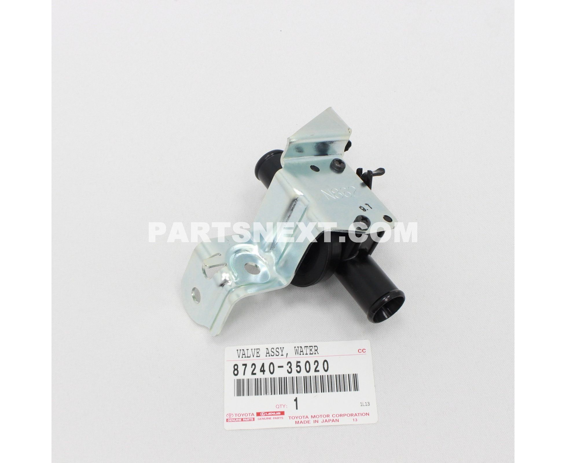 Toyota :: 87240-35020 VALVE ASSY, HEATER WATER