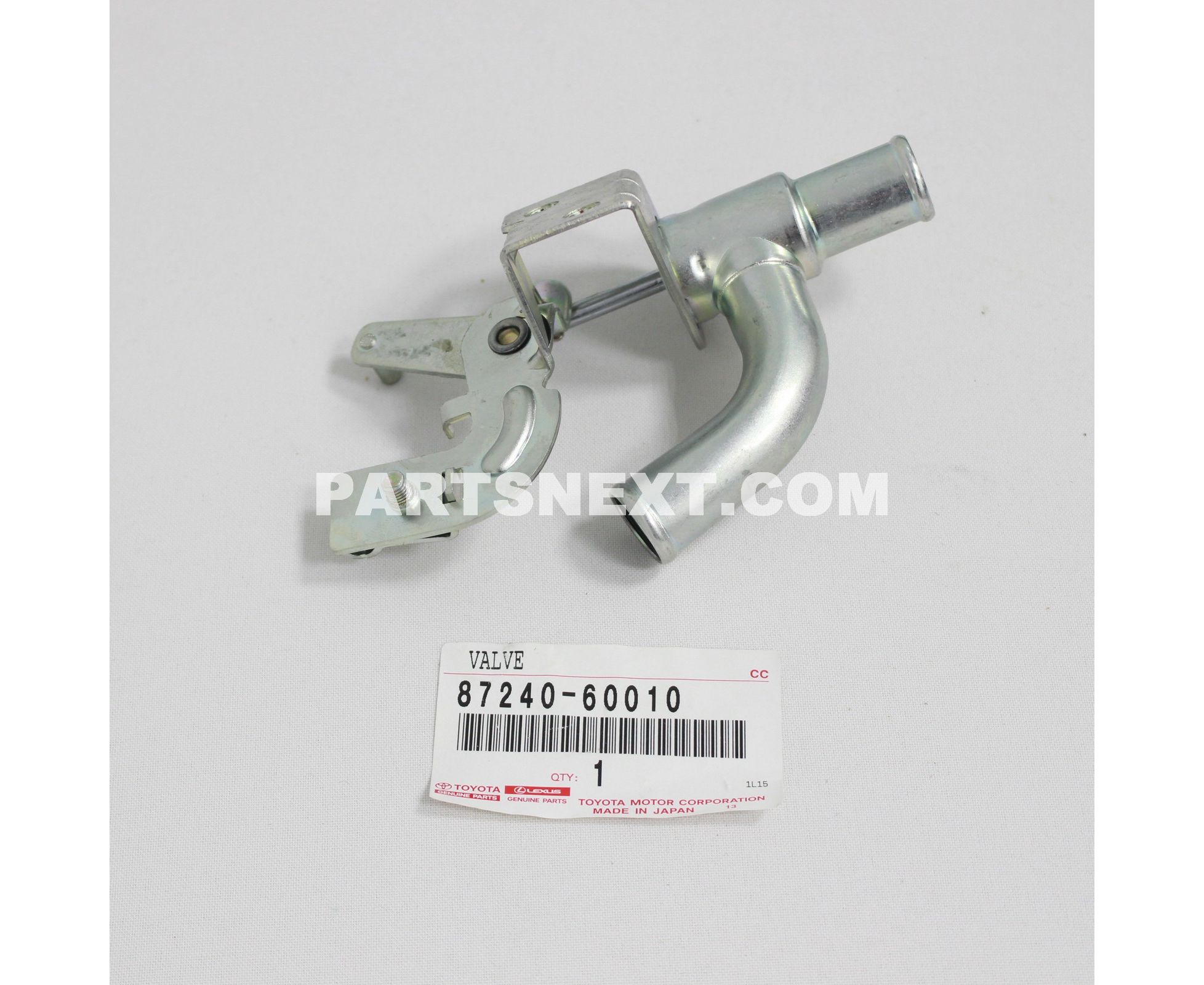Toyota :: 87240-60010 VALVE ASSY, HEATER WATER