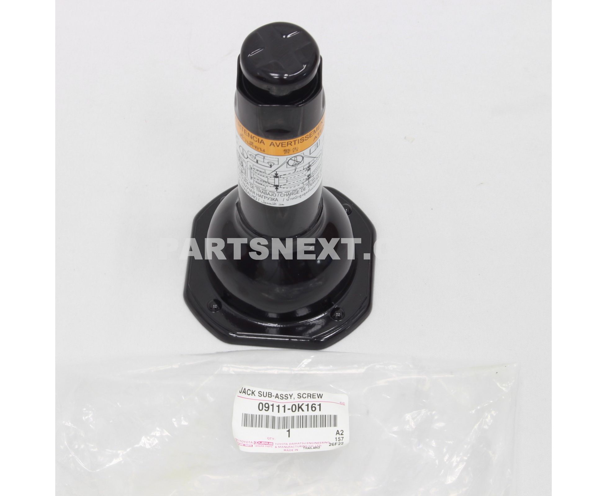 Toyota :: 09111-0K161 JACK SUB-ASSY SCREW