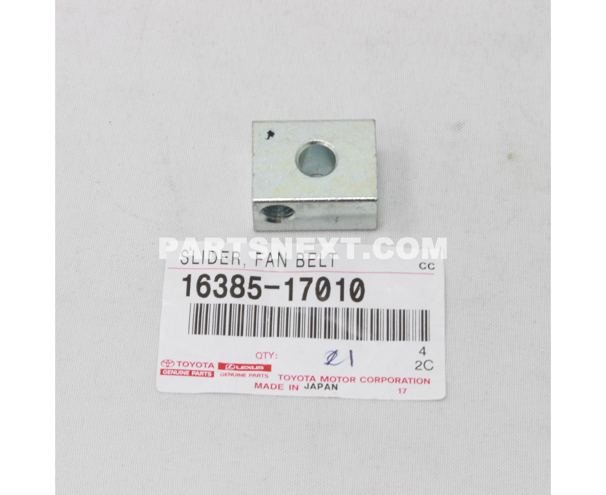 Toyota :: 16385-17010 SLIDER, FAN BELT ADJUSTING