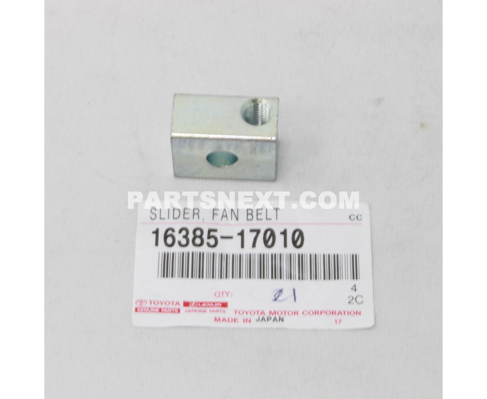 Toyota :: 16385-17010 SLIDER, FAN BELT ADJUSTING
