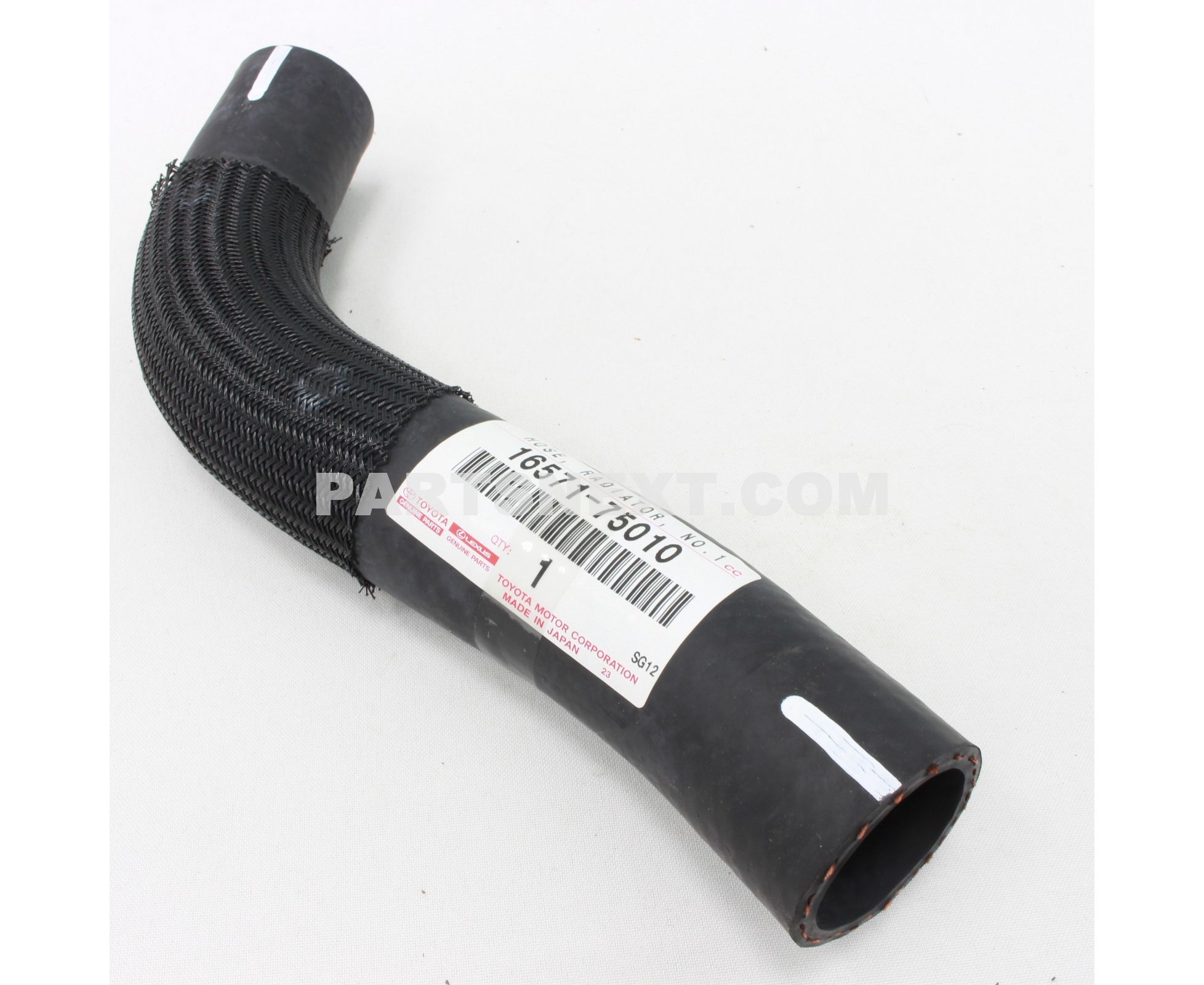 Toyota :: 16571-75010 HOSE, RADIATOR, INLET