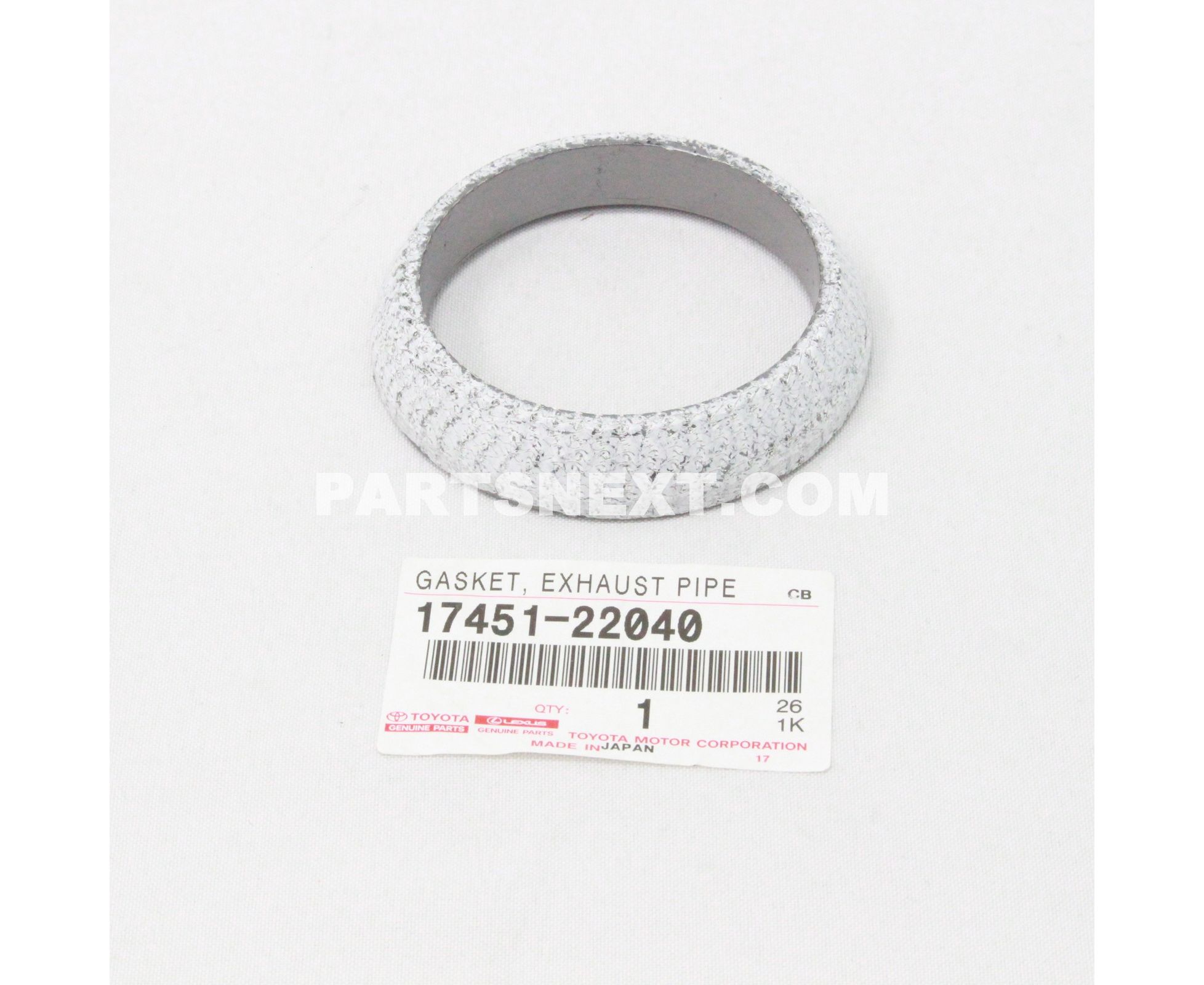 Toyota :: 17451-22040 GASKET, EXHAUST PIPE