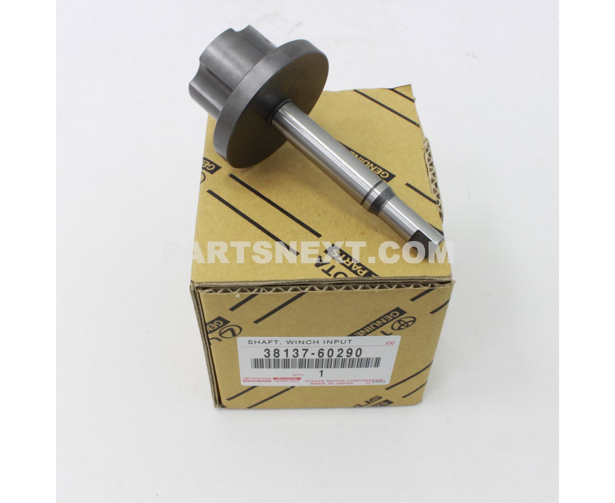 Toyota :: 38137-60290 SHAFT, WINCH INPUT