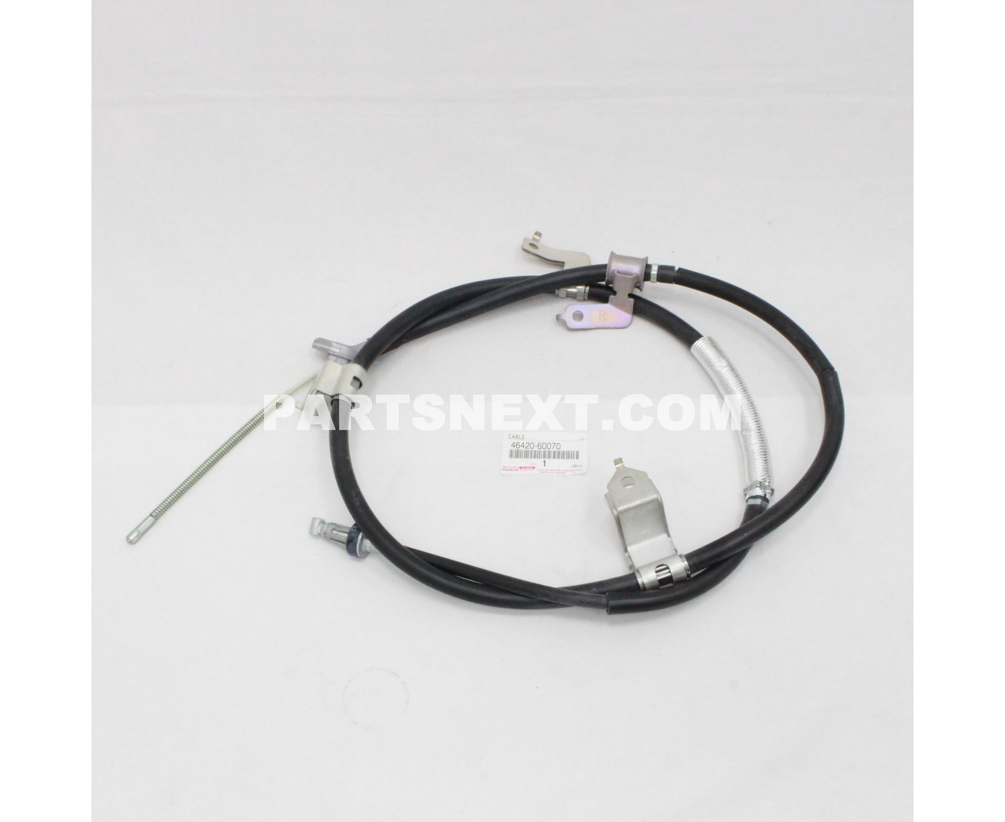 Toyota :: 46420-60070 CABLE ASSY, PARKING BRAKE, NO.2