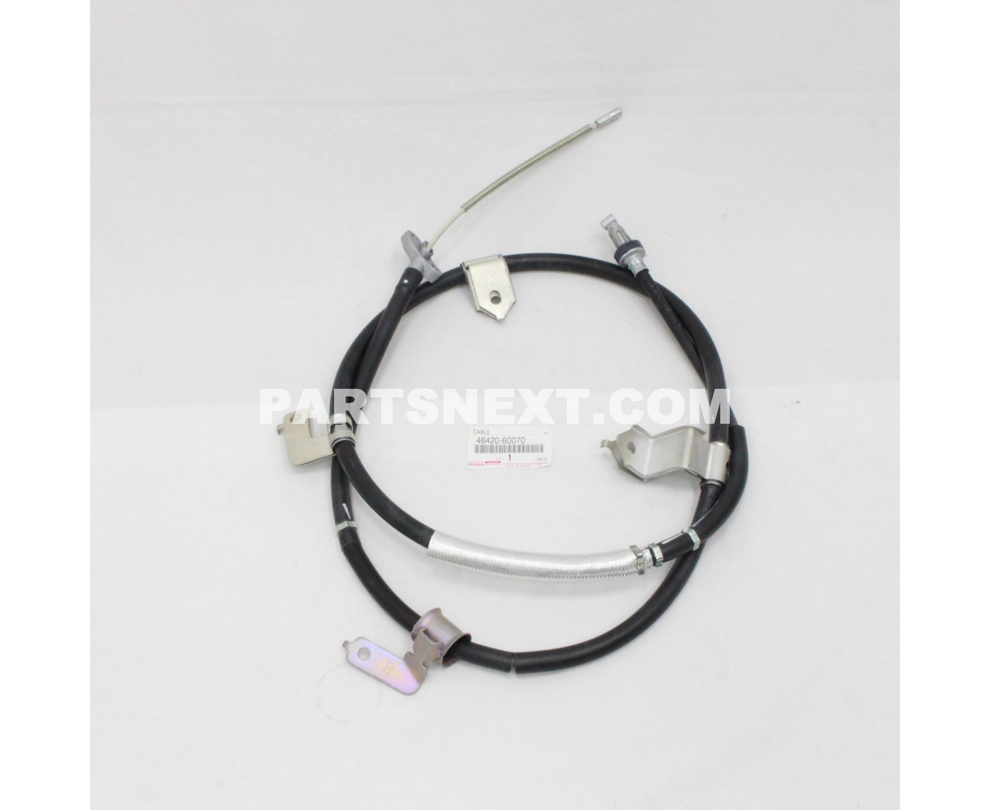 Toyota :: 46420-60070 CABLE ASSY, PARKING BRAKE, NO.2