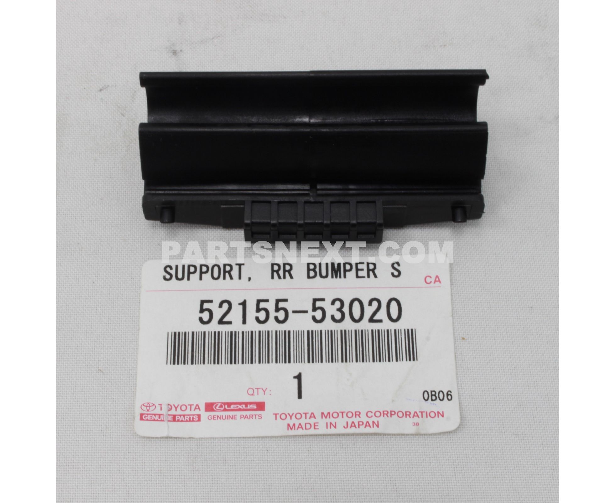 Toyota :: 52155-53020 SUPPORT, REAR BUMPER SIDE, RH/LH
