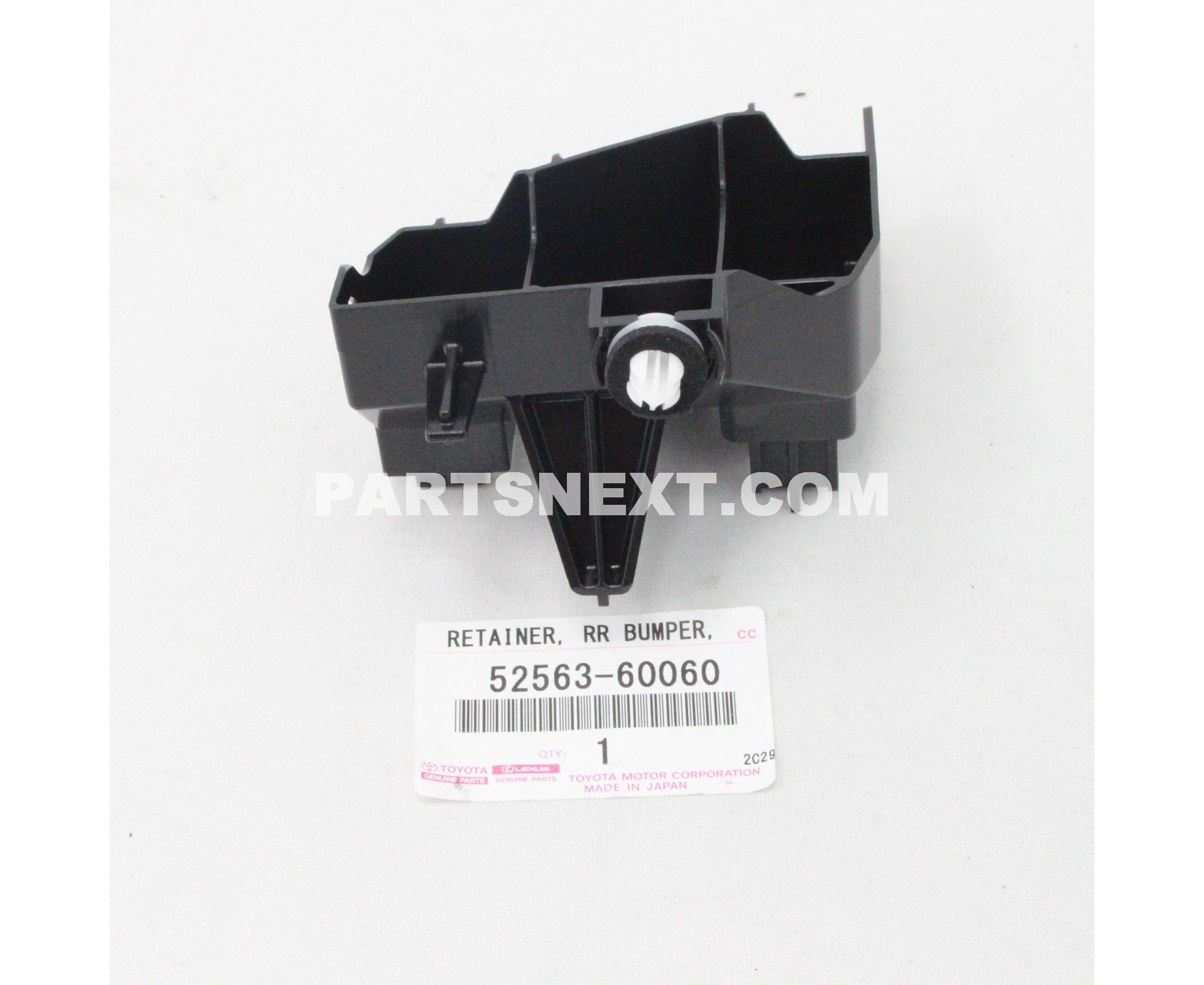 Toyota :: 52563-60060 RETAINER, REAR BUMPER, UPPER LH