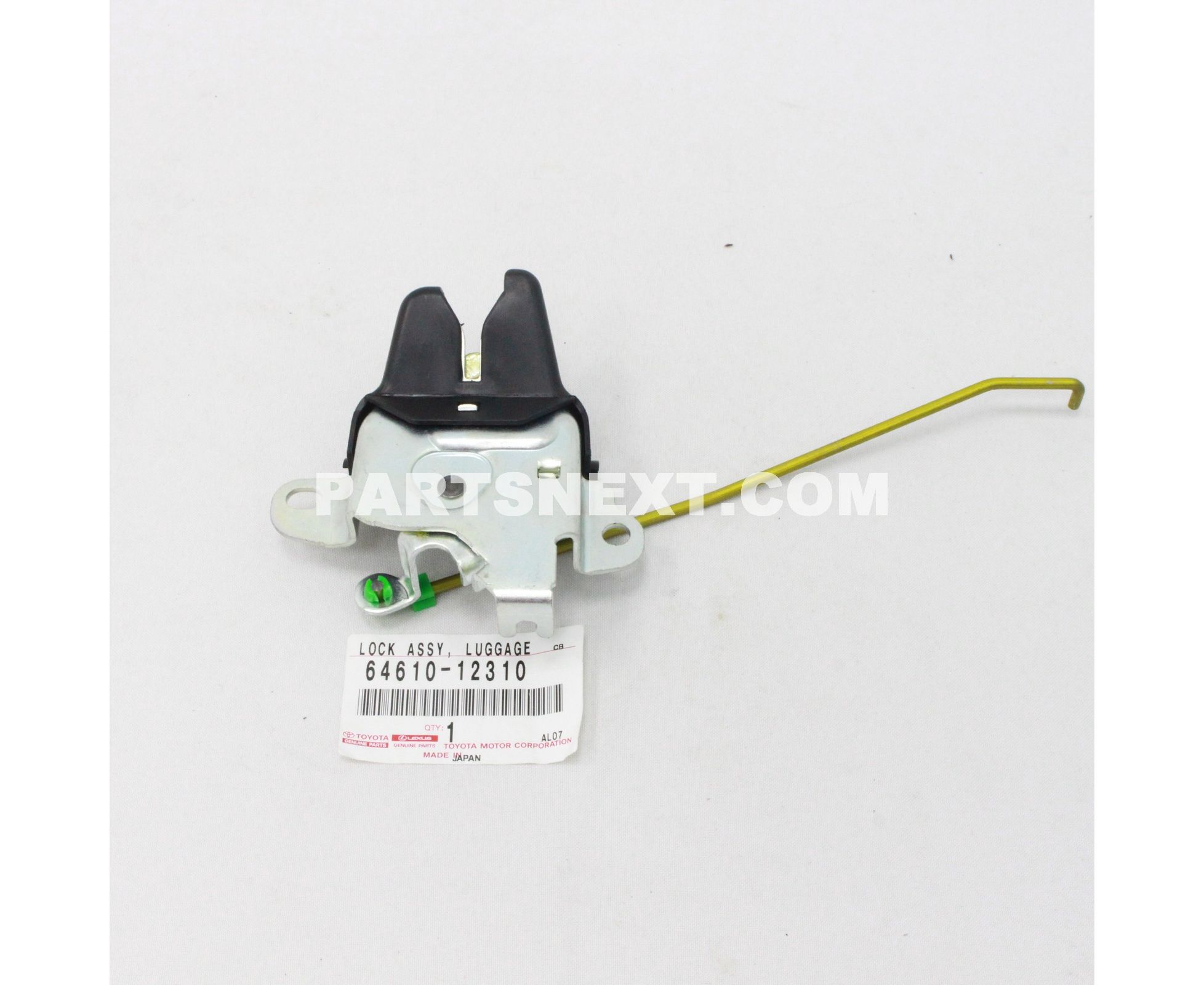 Toyota :: 64610-12310 LOCK ASSY, LUGGAGE COMPARTMENT DOOR
