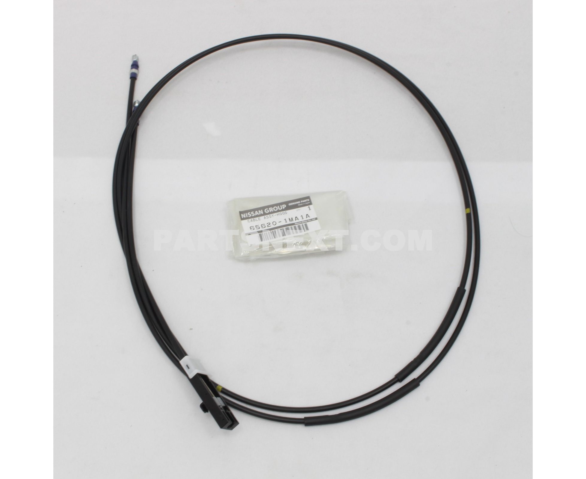Nissan :: 65620-1MA1A CABLE ASSY-HOOD LOCK CONTROL