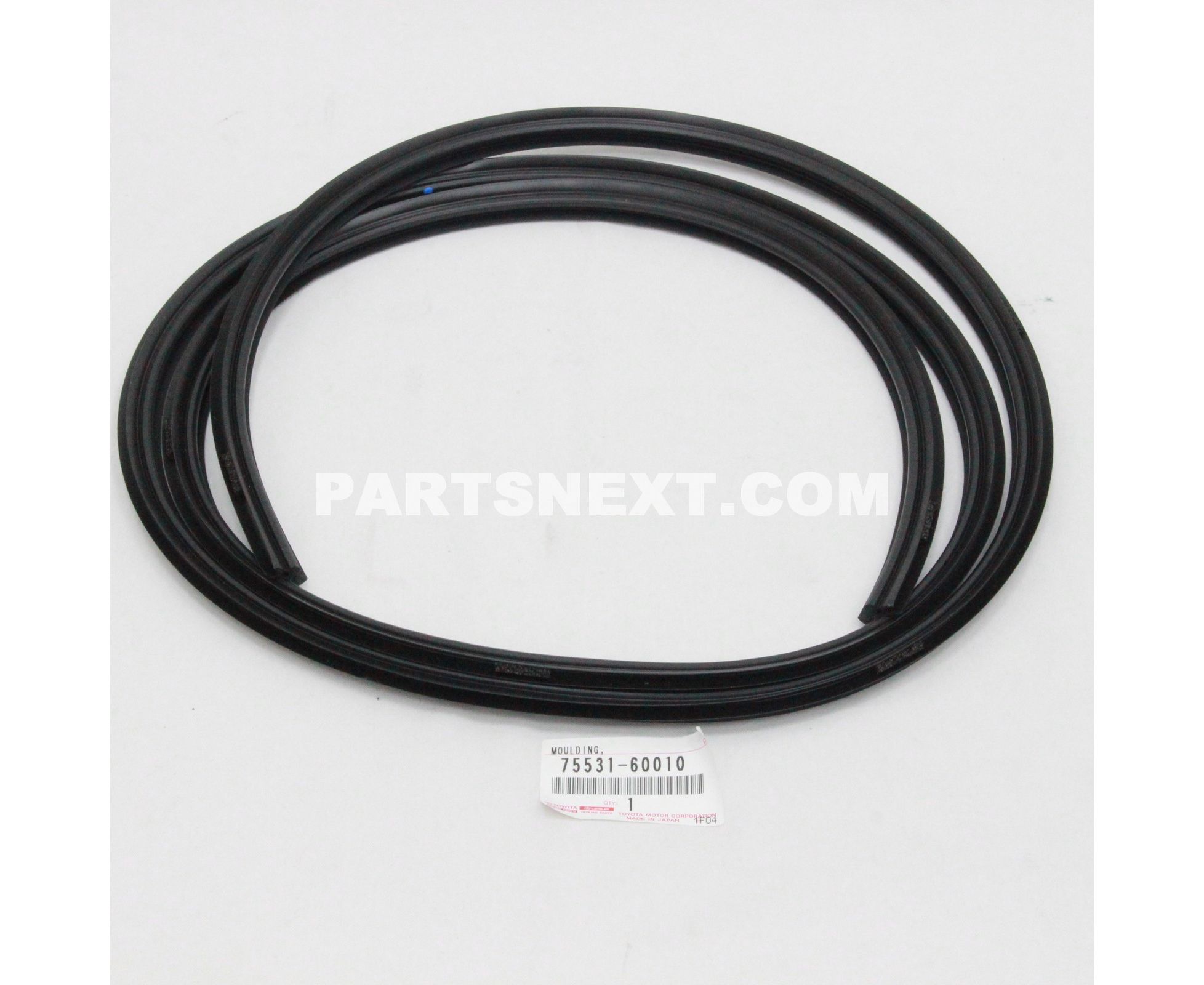 Toyota :: 75531-60010 MOULDING, WINDSHIELD, OUTER UPPER