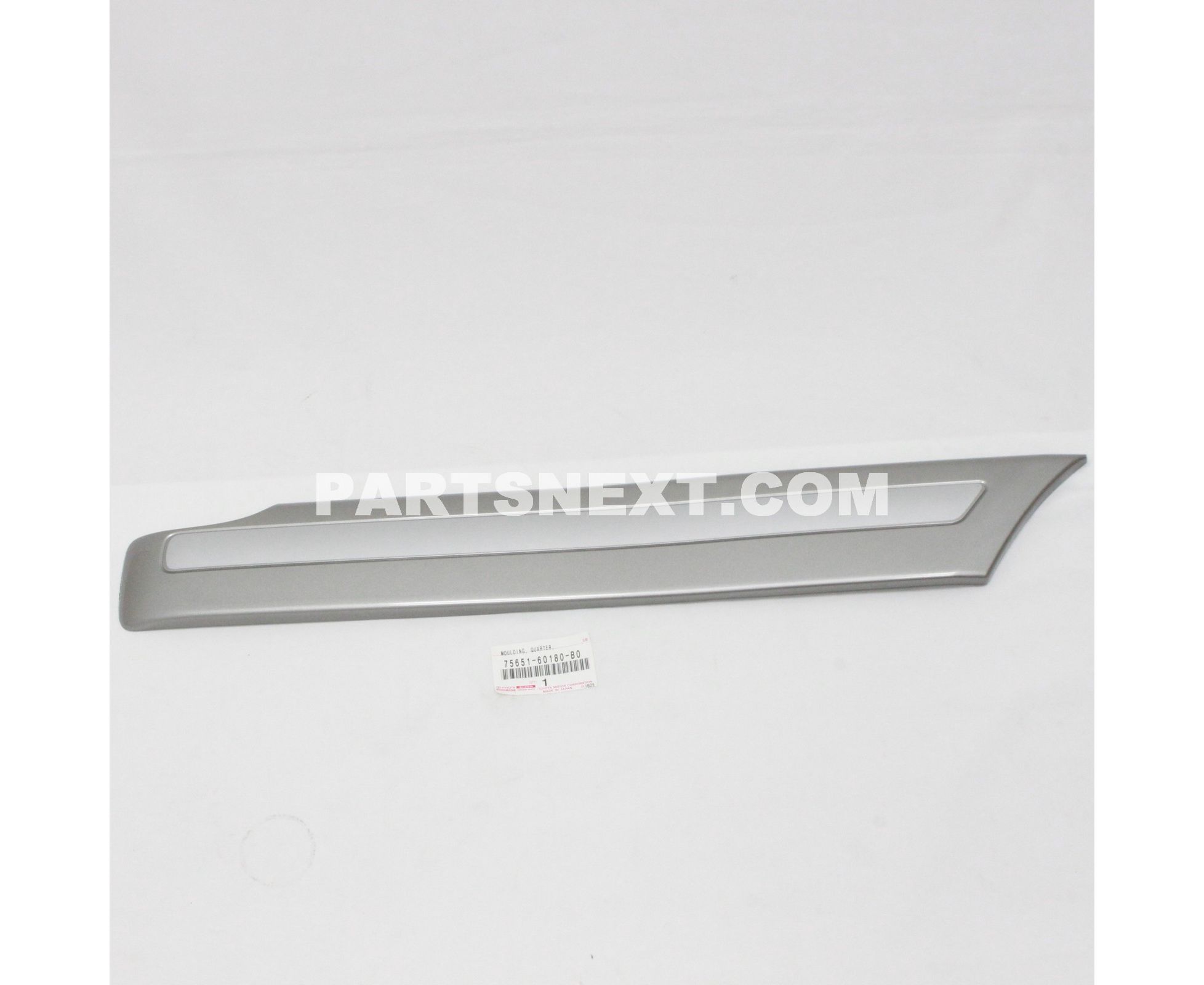 Toyota :: 75651-60180-B0 MOULDING, QUARTER, OUTSIDE RH