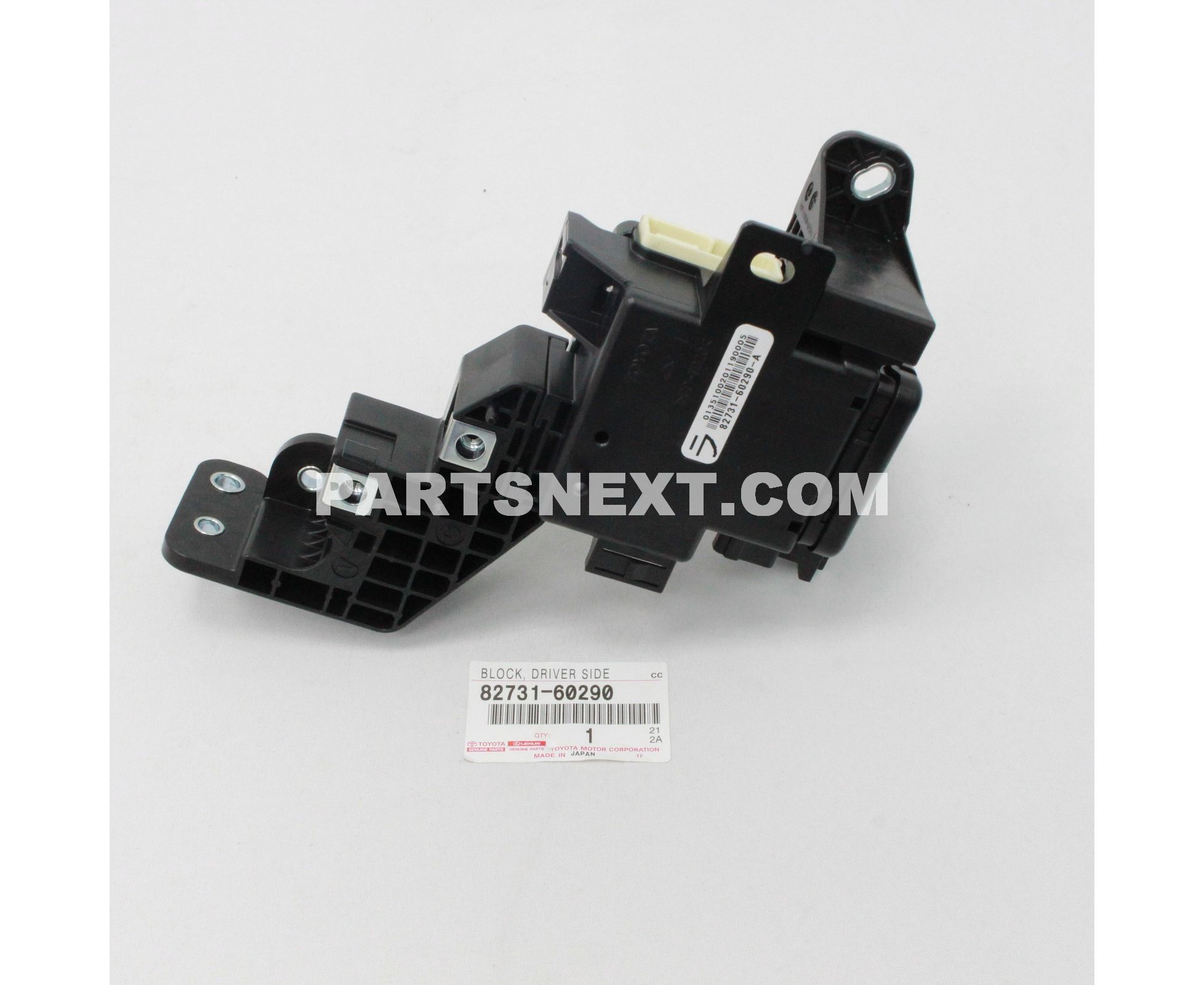 Toyota :: 82731-60290 BLOCK, DRIVER SIDE