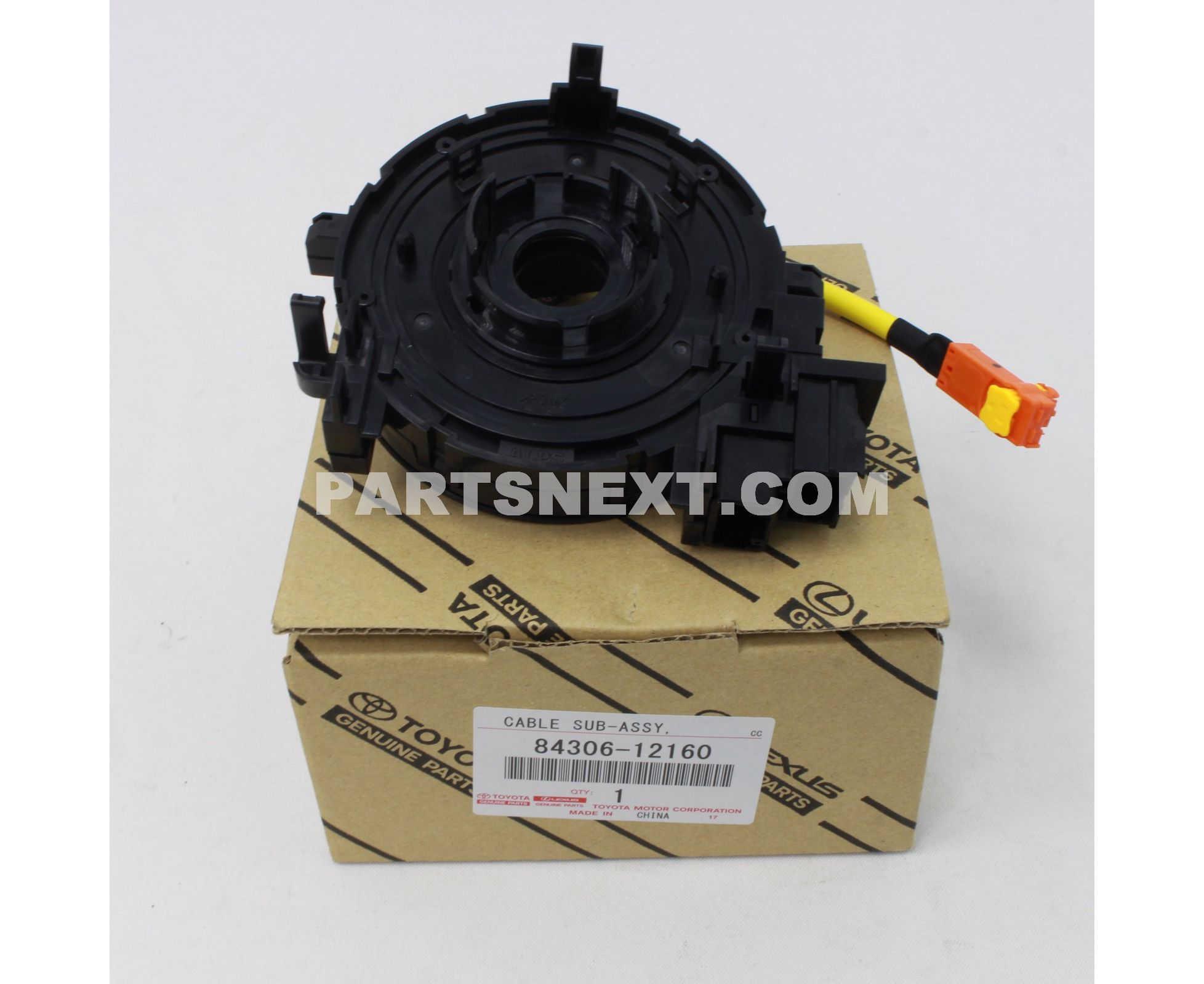 Toyota :: 84306-12160 CABLE SUB-ASSY, SPIRAL