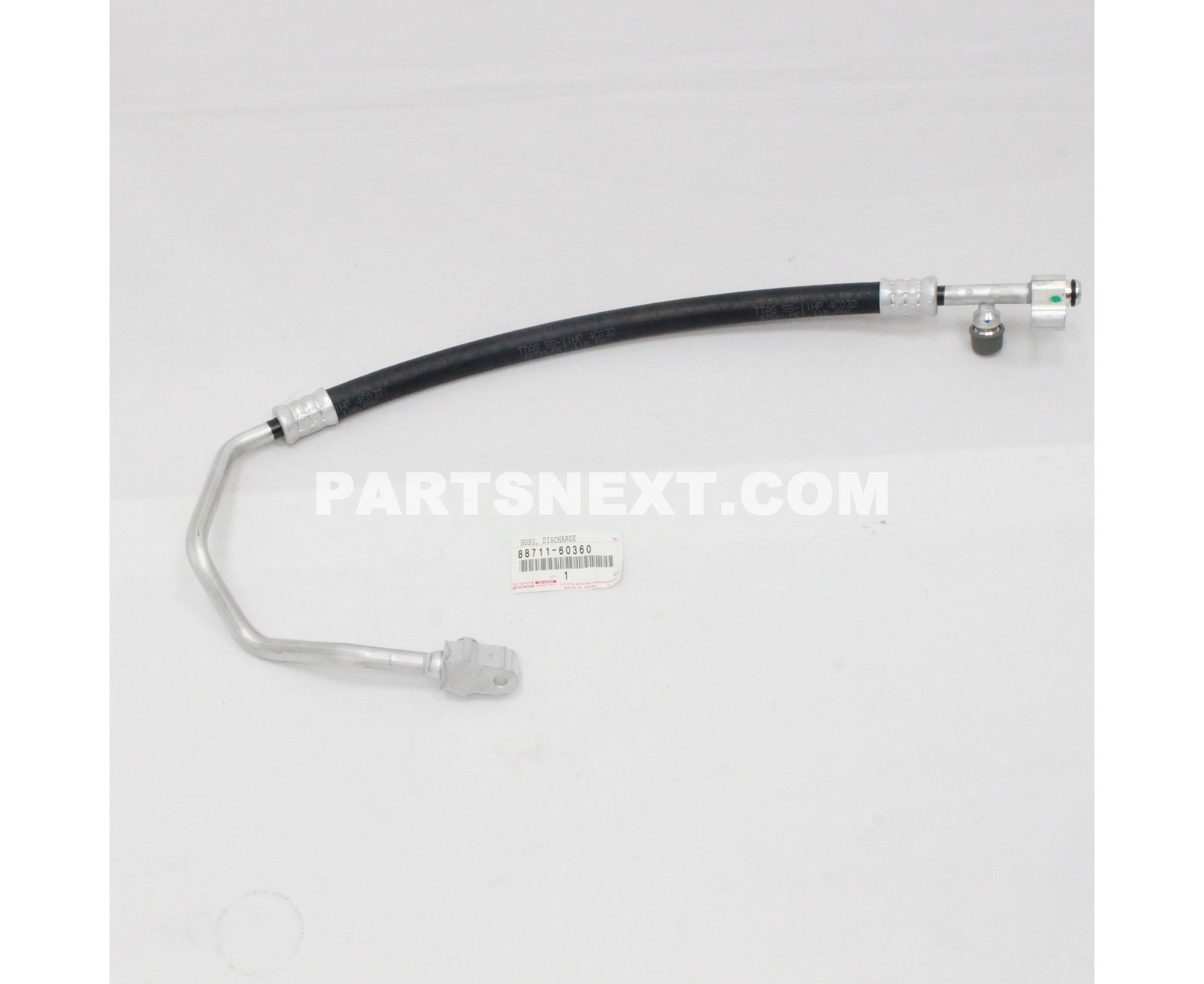 Toyota :: 88711-60360 HOSE, COOLER REFRIGERANT DISCHARGE, NO.1