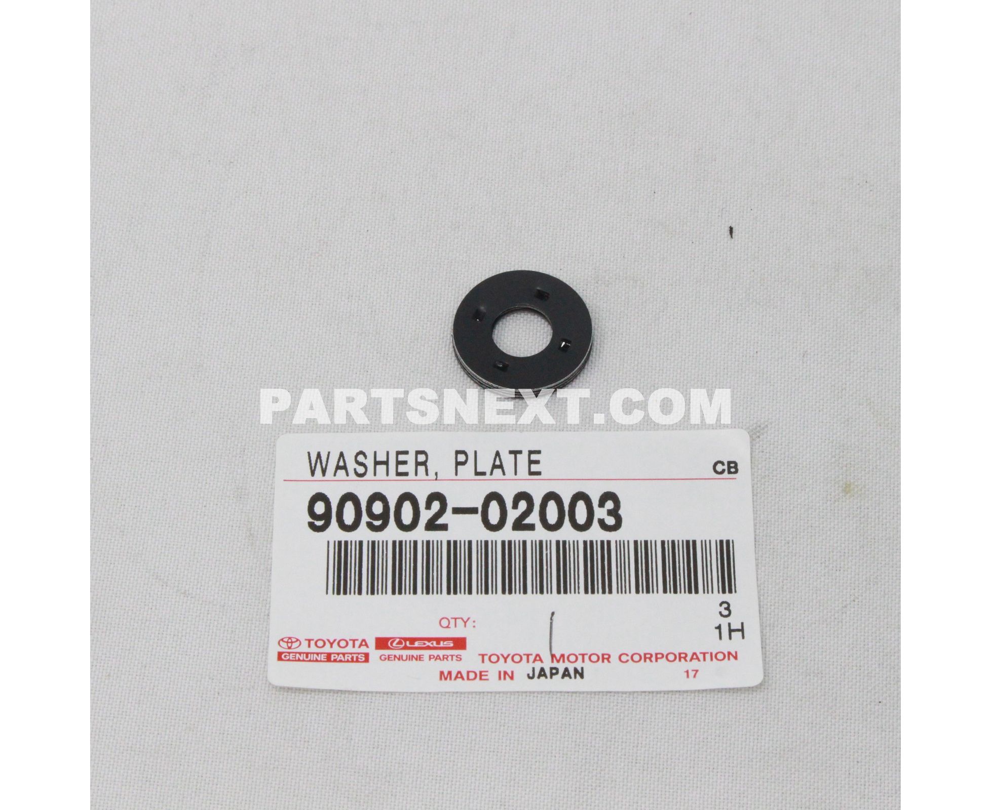 Toyota :: 90902-02003 WASHER, PLATE