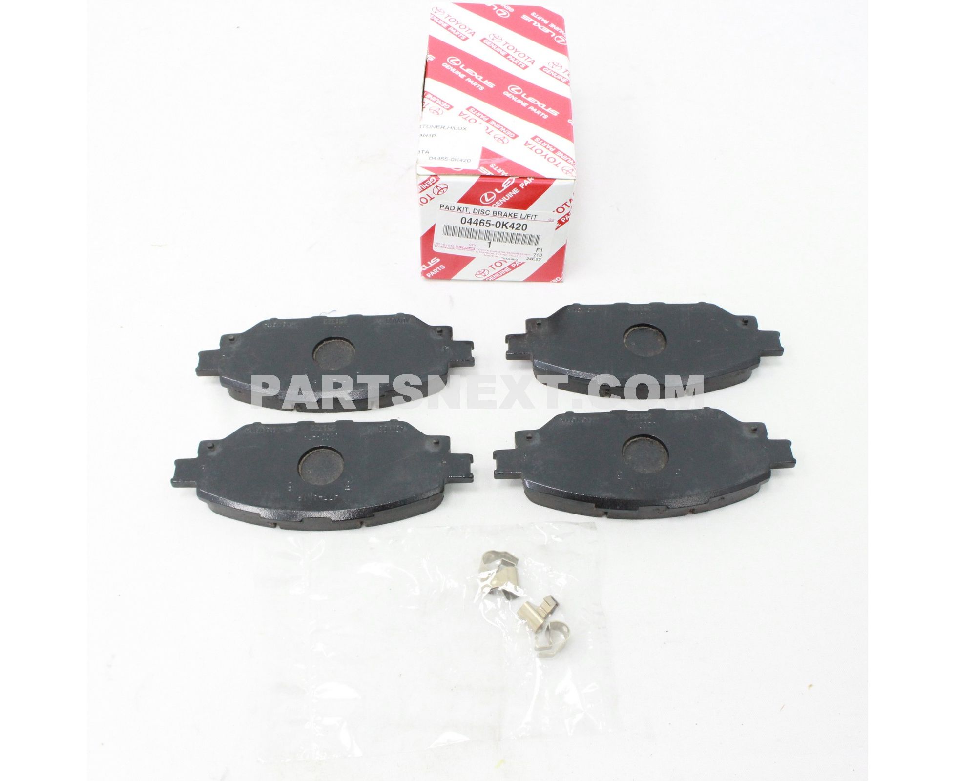Toyota :: 04465-0K420 PAD KIT DISC BRAKE