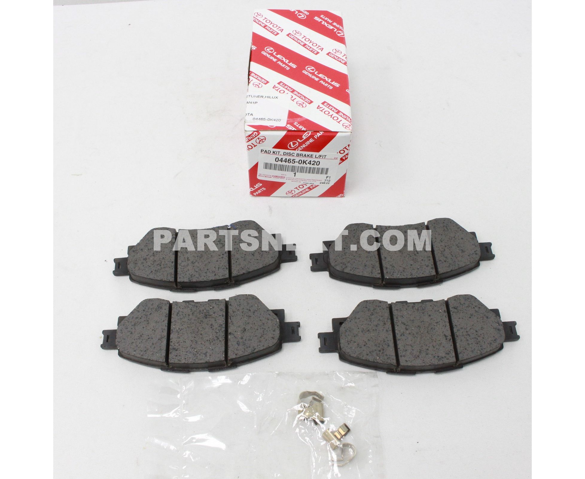 Toyota :: 04465-0K420 PAD KIT DISC BRAKE