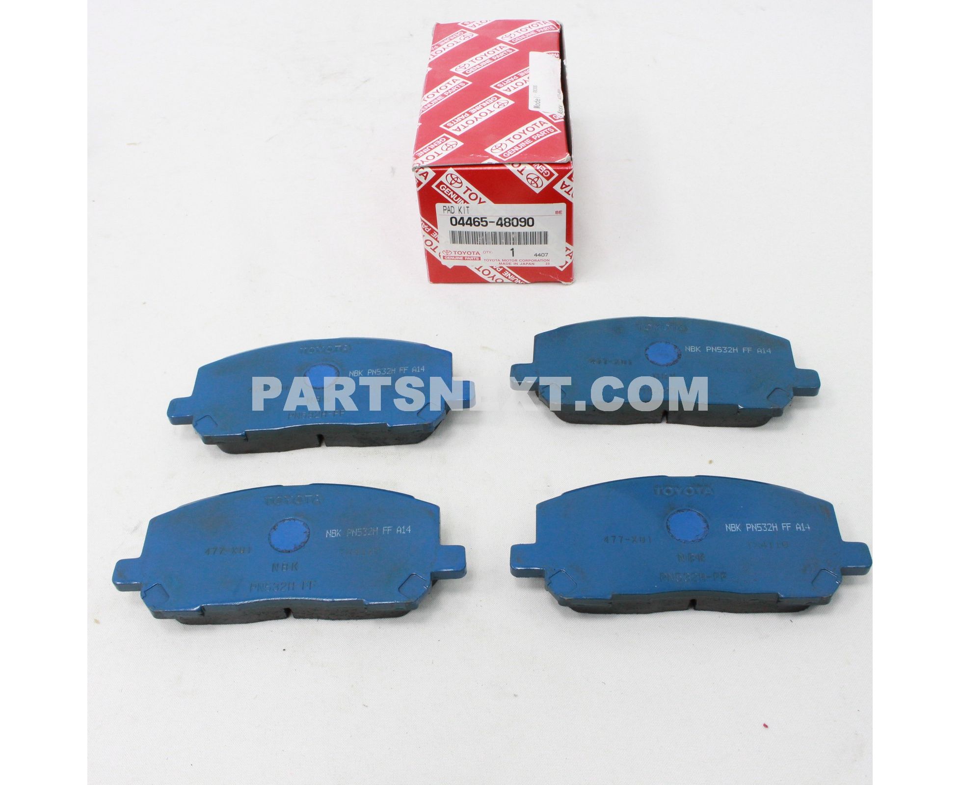 Toyota :: 04465-48090 PAD KIT, DISC BRAKE