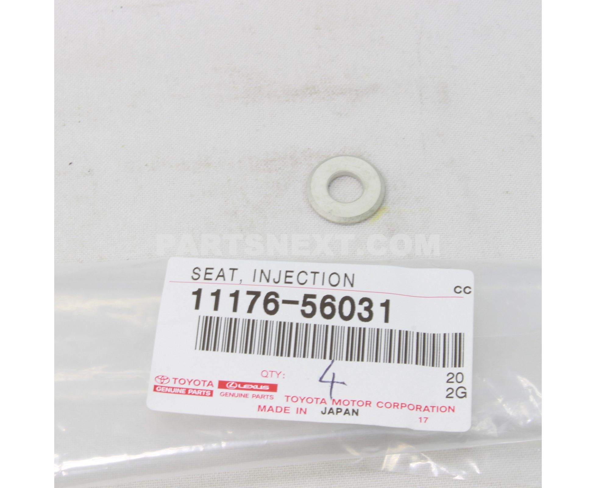 Toyota :: 11176-56031 SEAT, INJECTION NOZZLE