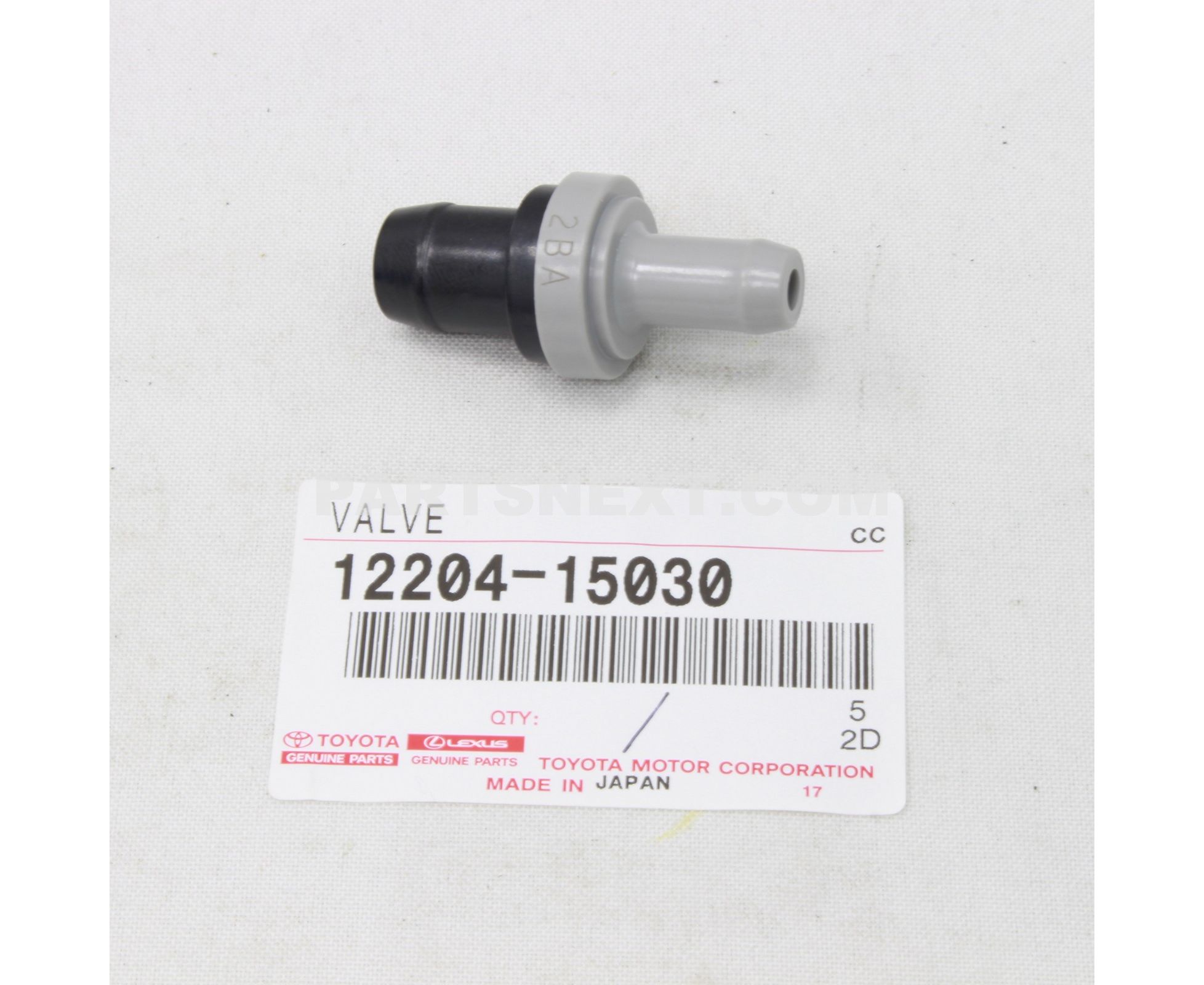 Toyota :: 12204-15030 VALVE SUB-ASSY, VENTILATION
