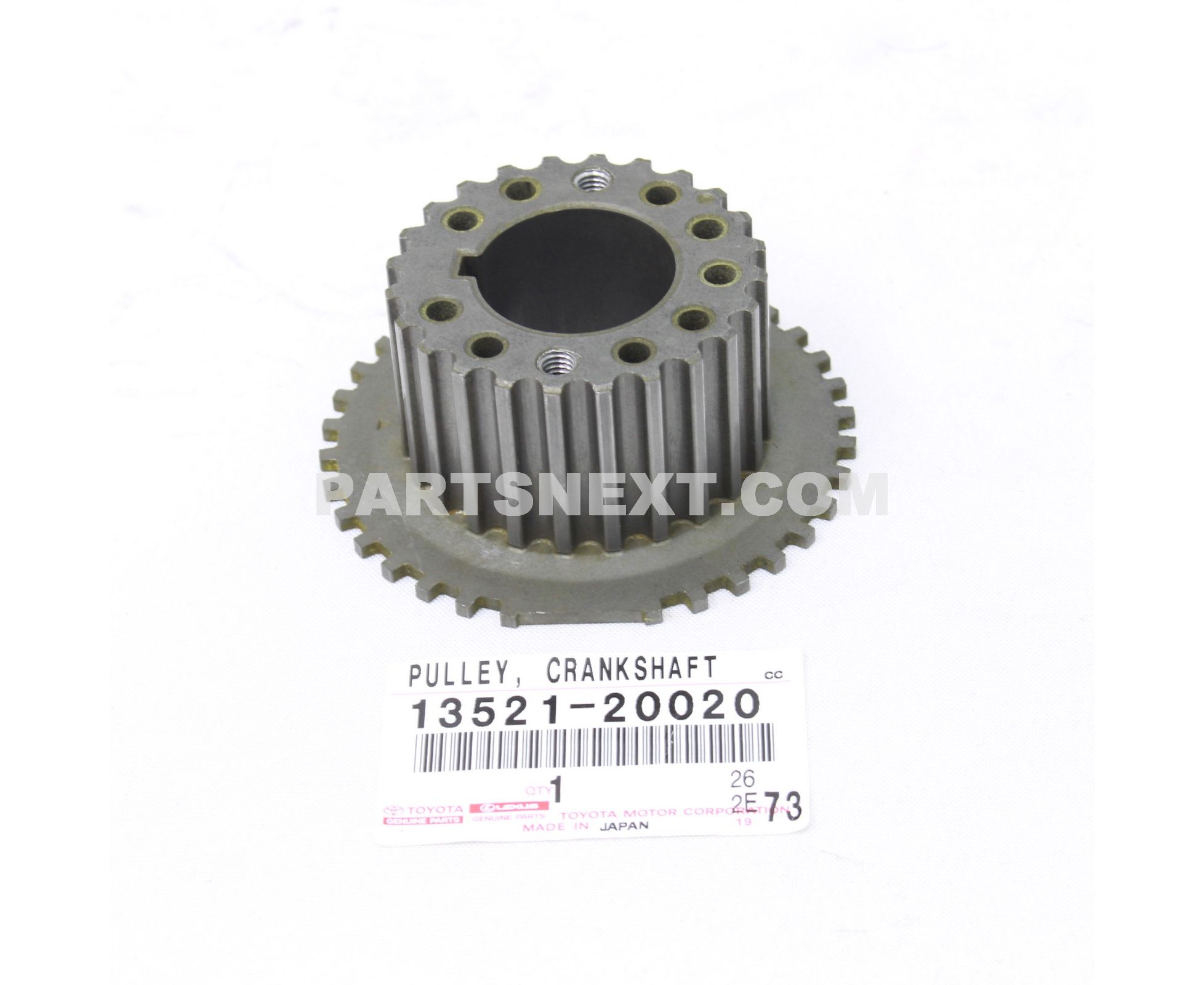 Toyota :: 13521-20020 PULLEY, CRANKSHAFT TIMING