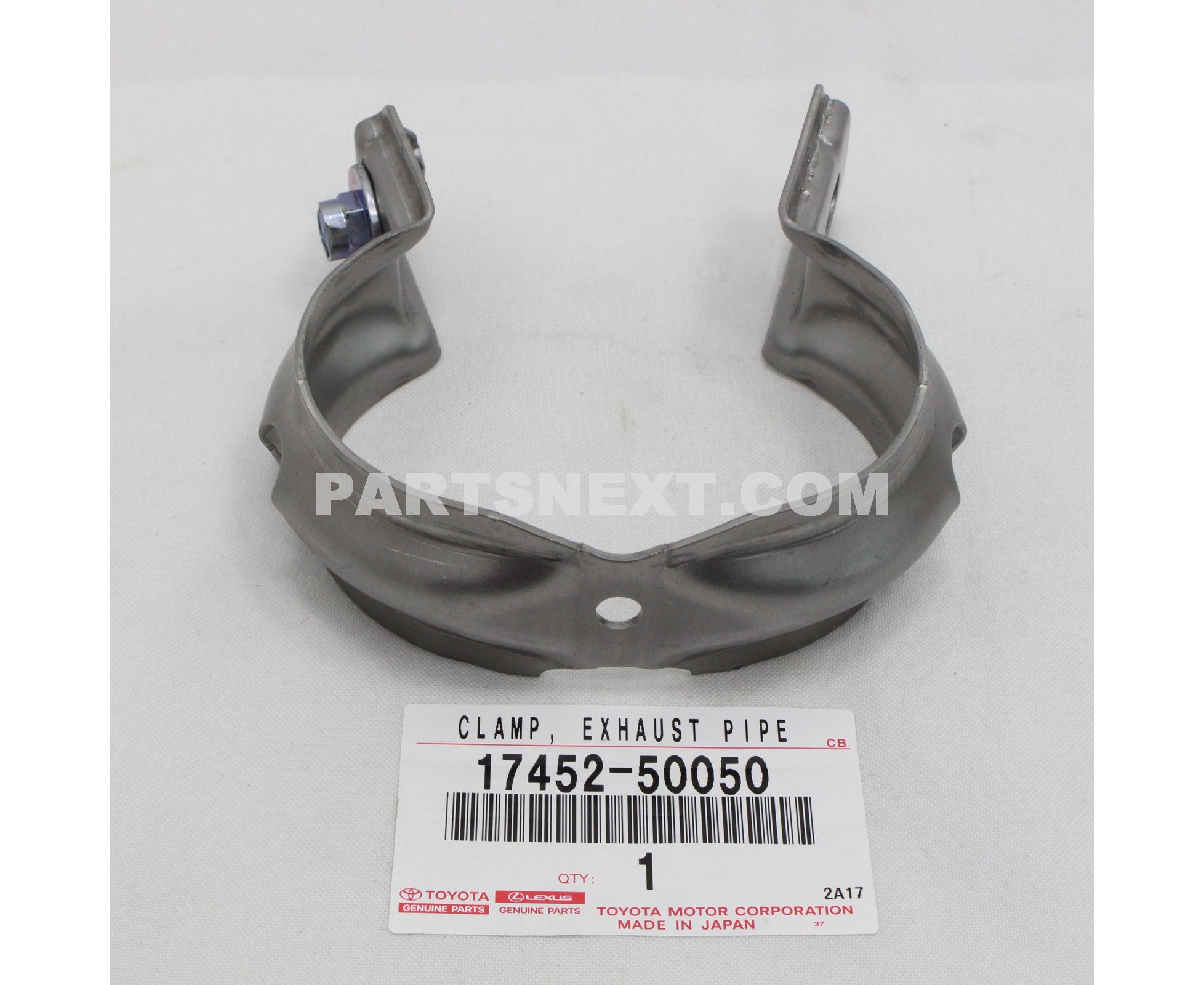 Toyota :: 17452-50050 CLAMP, EXHAUST PIPE