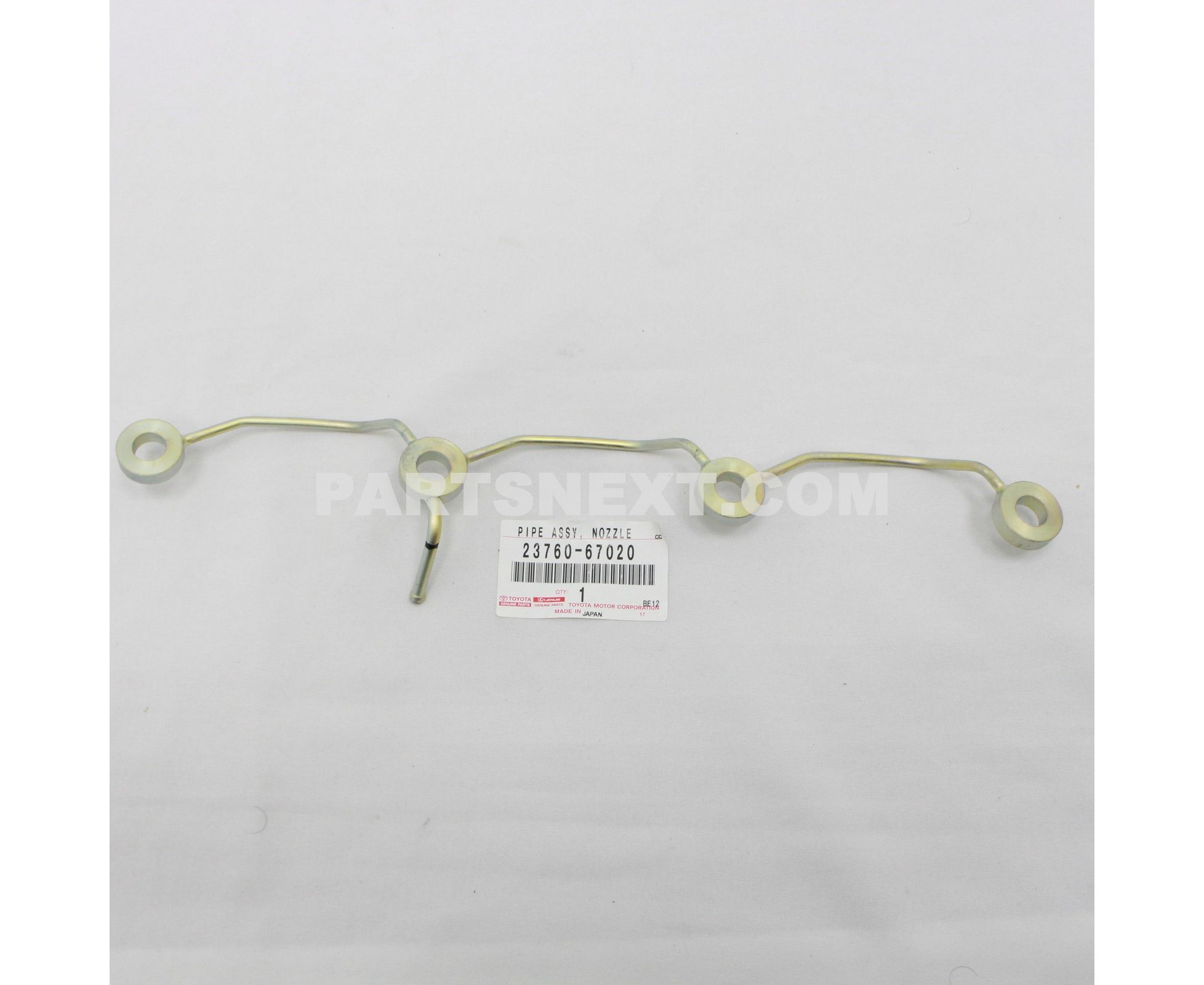 Toyota :: 23760-67020 PIPE ASSY, NOZZLE LEAKAGE