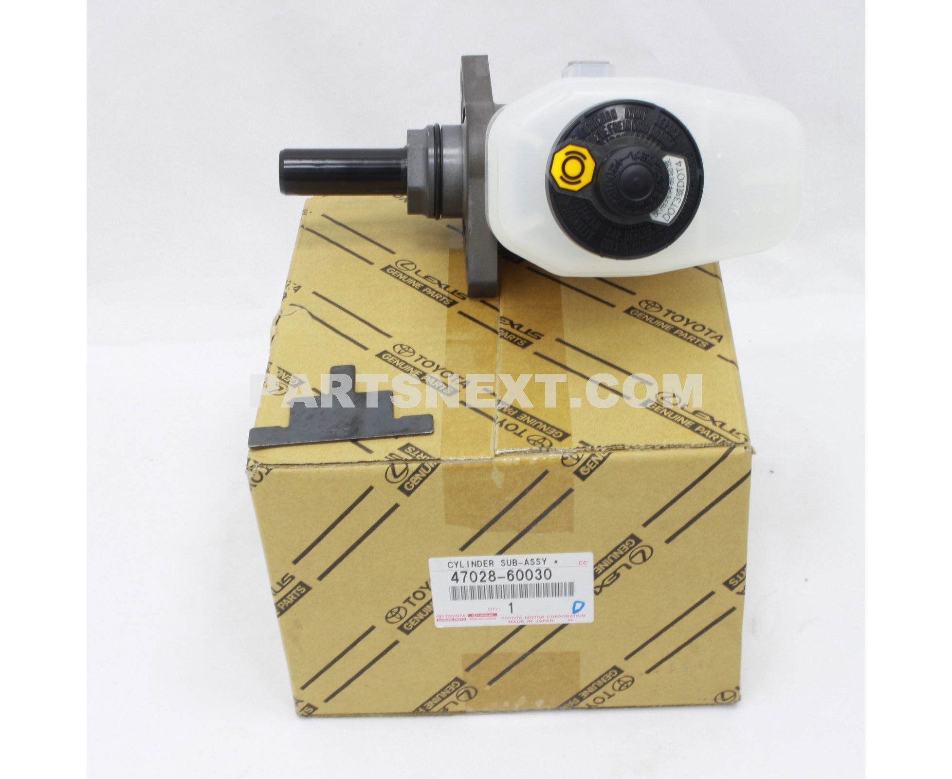 Toyota :: 47028-60030 CYLINDER SUB-ASSY, BRAKE MASTER W/PLATE