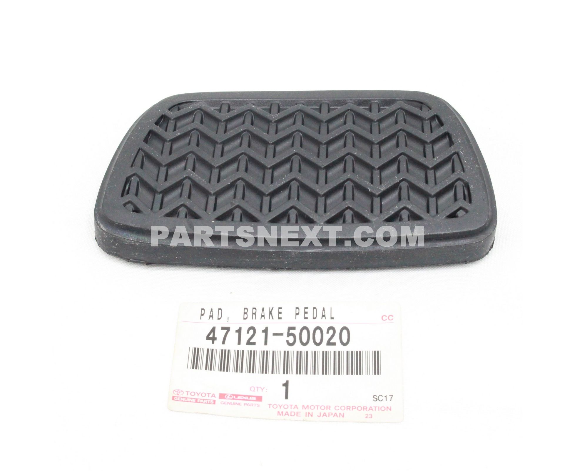 Toyota :: 47121-50020 PAD, BRAKE PEDAL