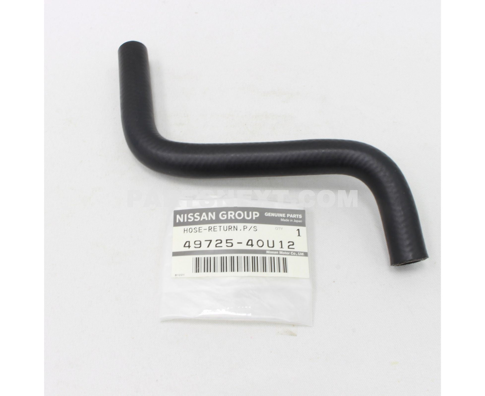 Nissan :: 49725-40U12 HOSE-RETURN,POWER STEERING