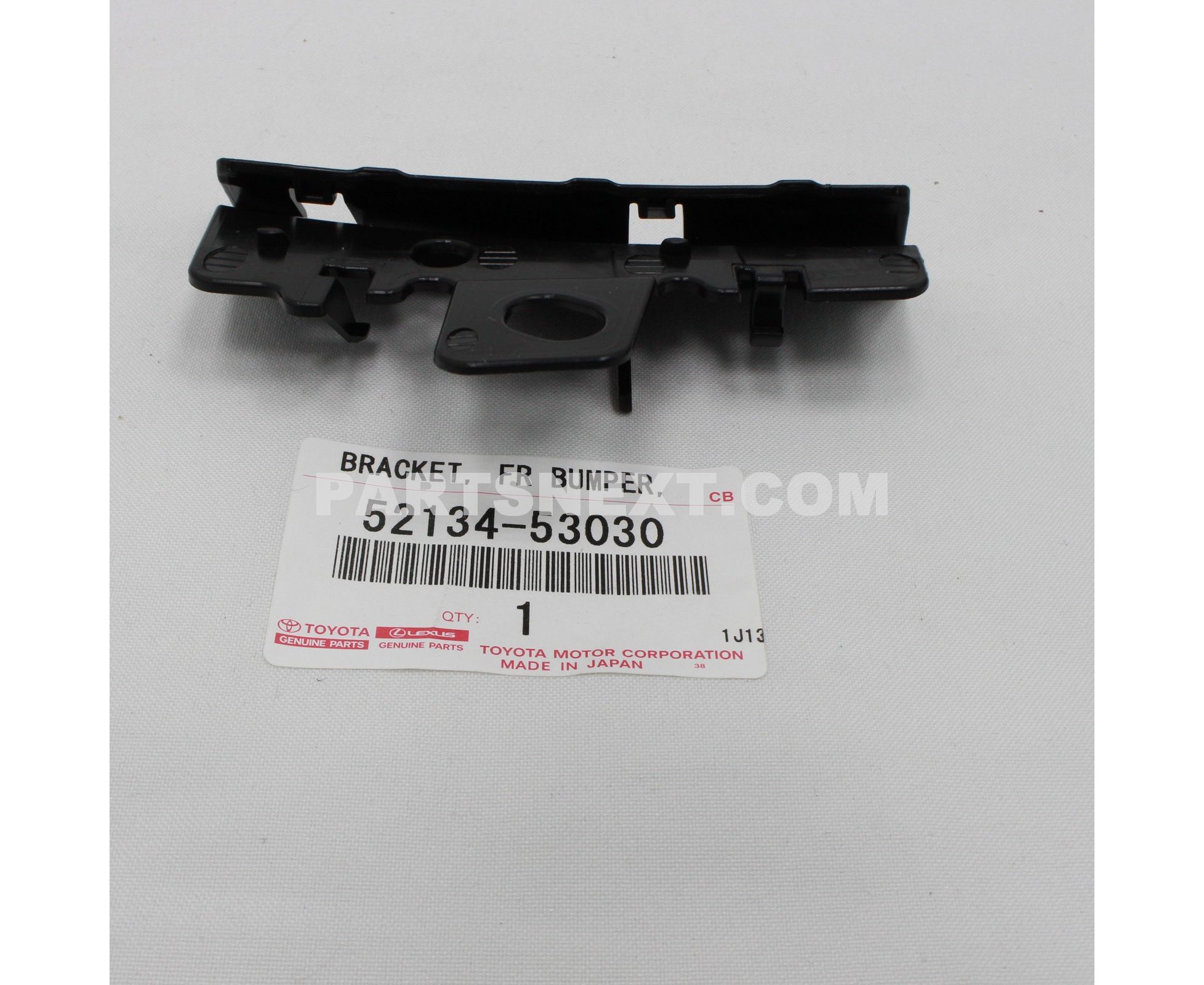 Toyota :: 52134-53030 BRACKET, FRONT BUMPER, LH