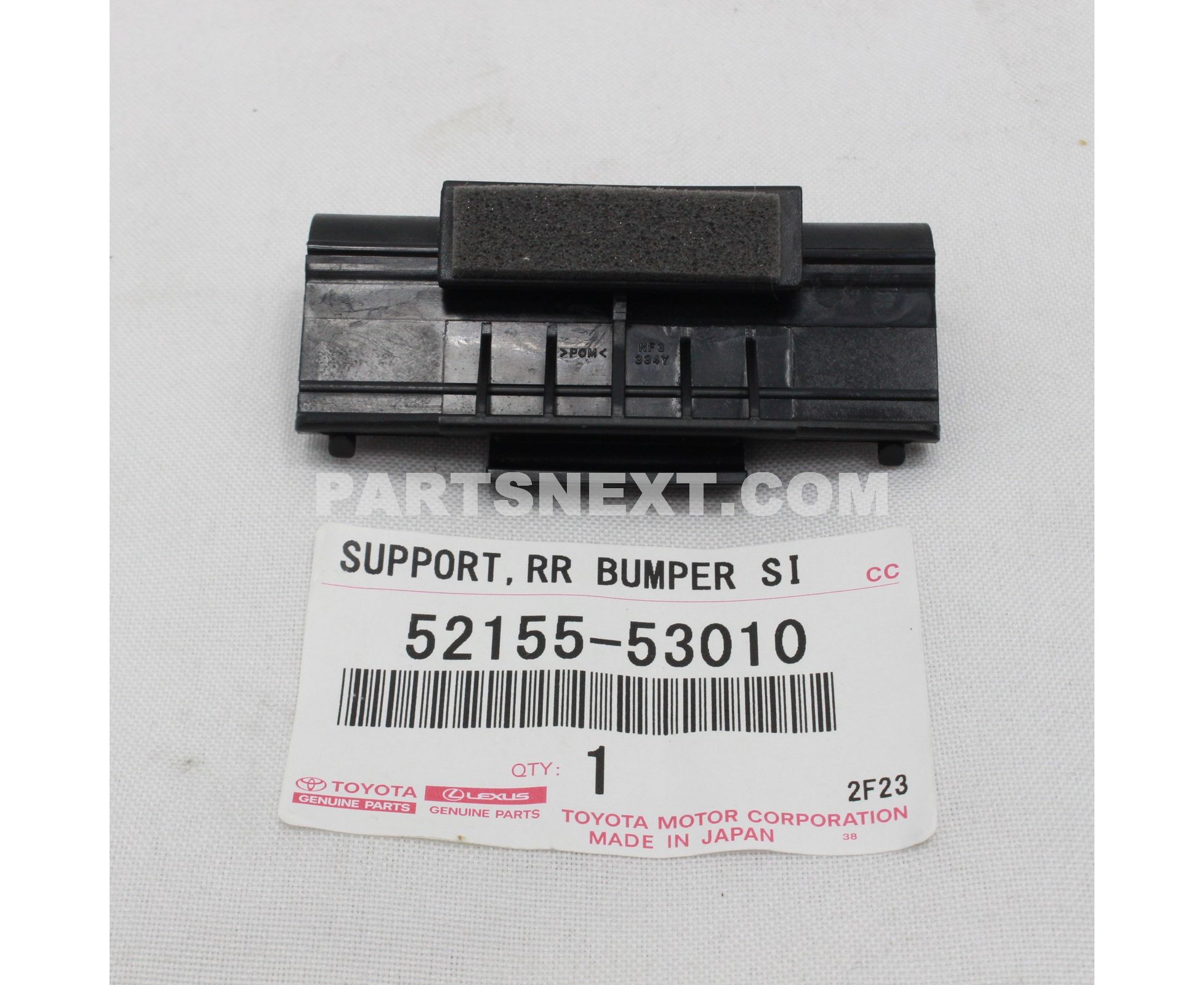 Toyota :: 52155-53010 SUPPORT, REAR BUMPER SIDE, RH/LH