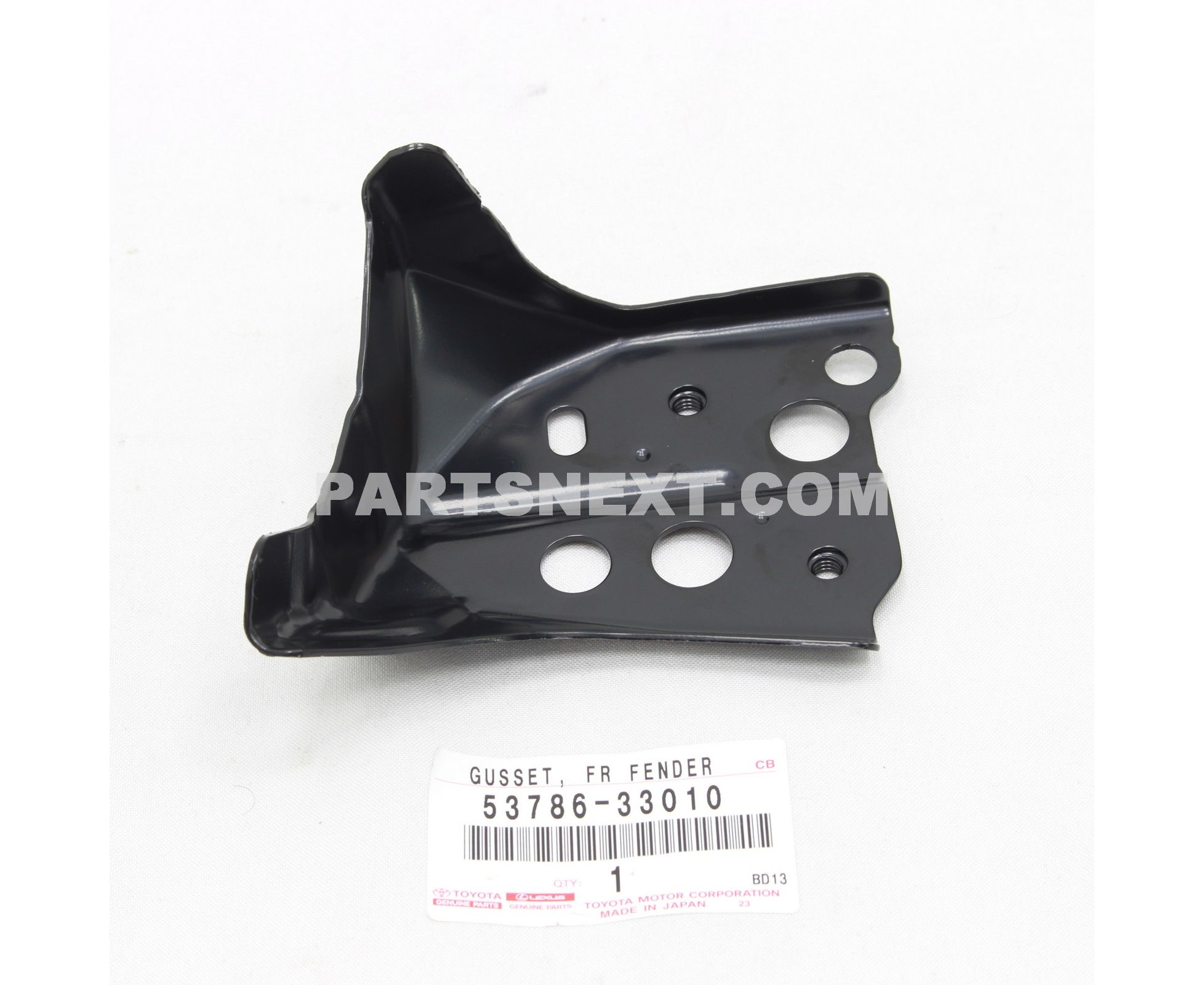 Toyota :: 53786-33010 GUSSET, FR FENDER